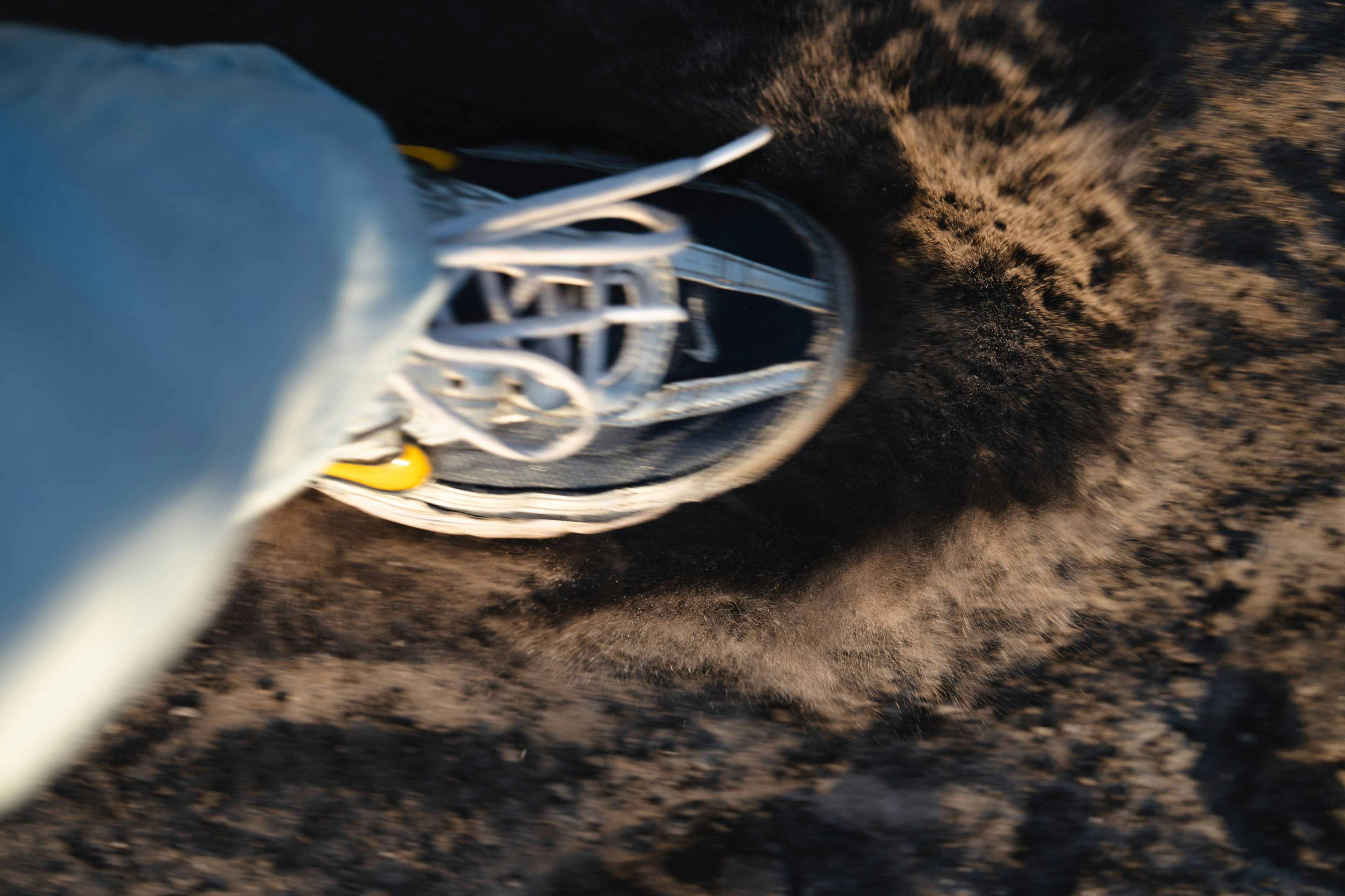 Footpath Climb: A Runner’s Footstep by the Trail