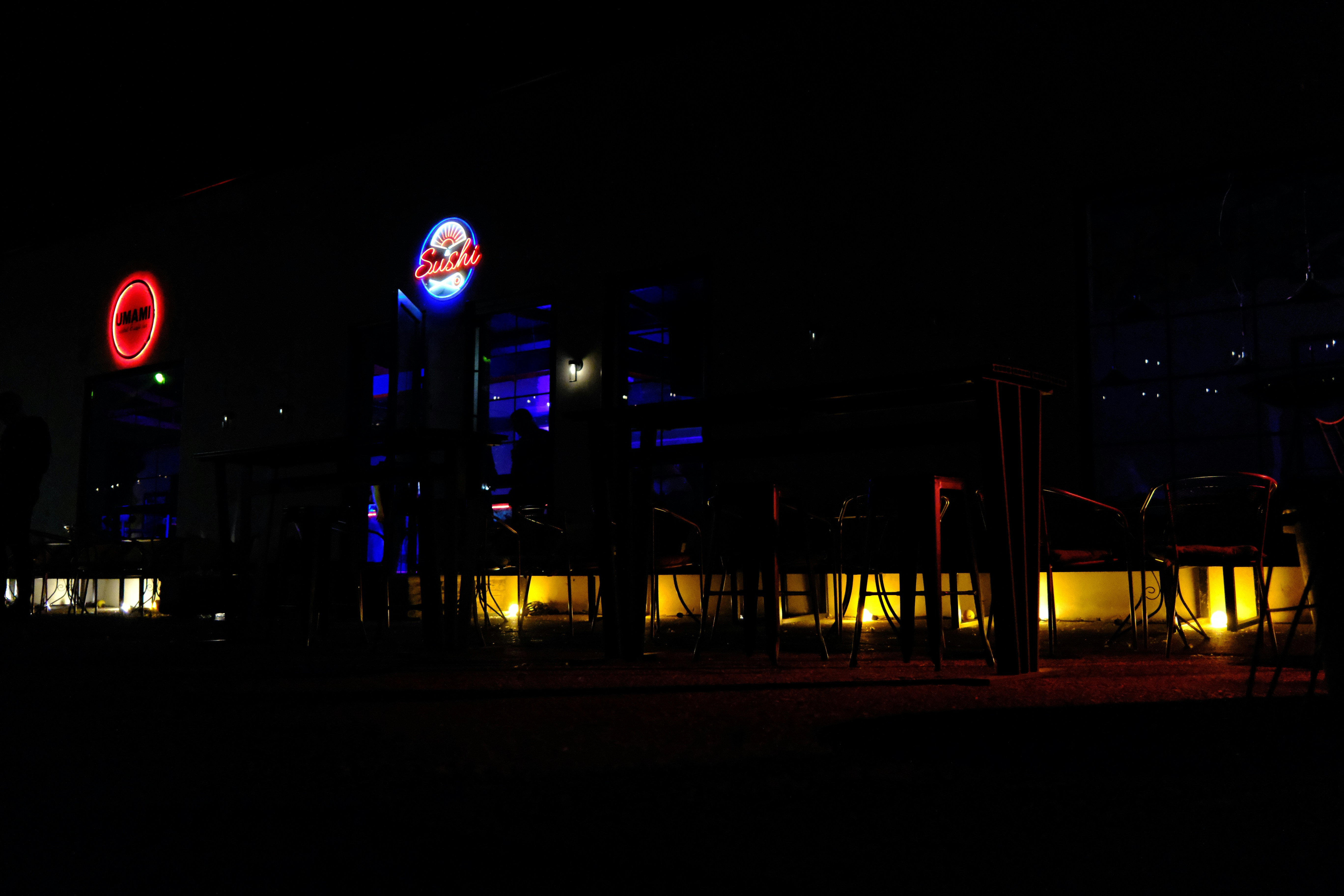 Night at the Neon Terrace