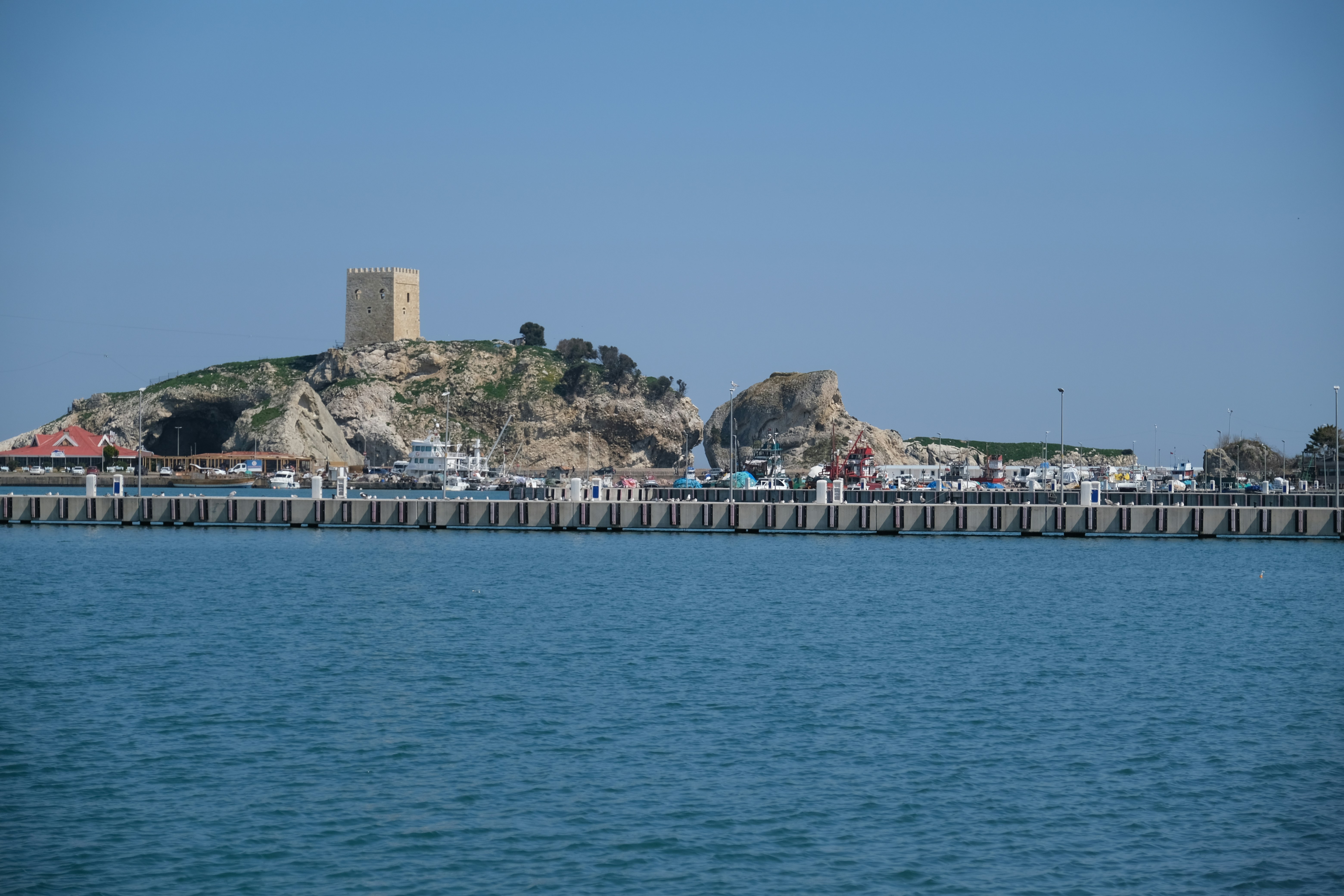 Castle on the Breakwater: A Quiet Harbor Sentinel