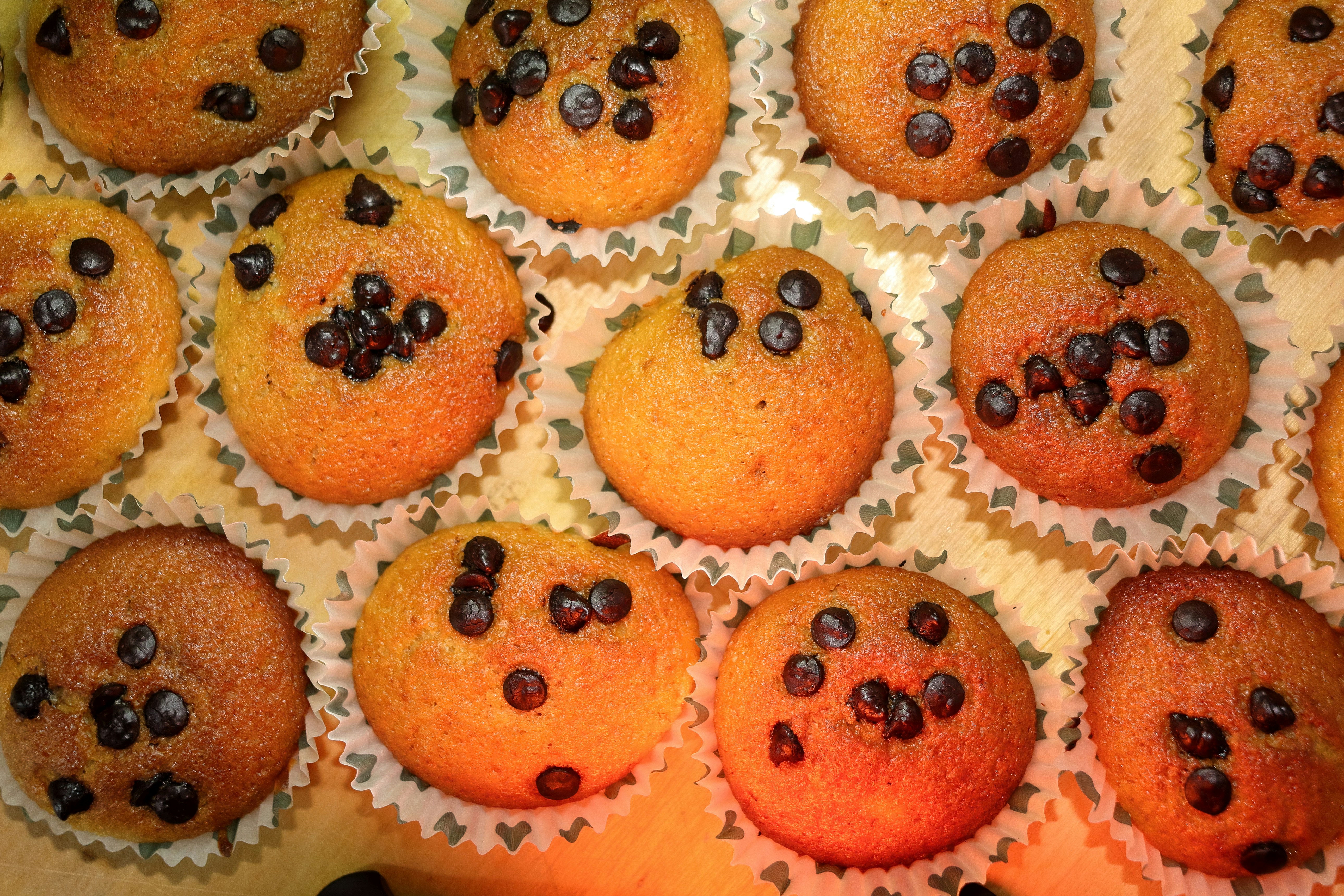 Blueberry-topped Cupcake Mosaic