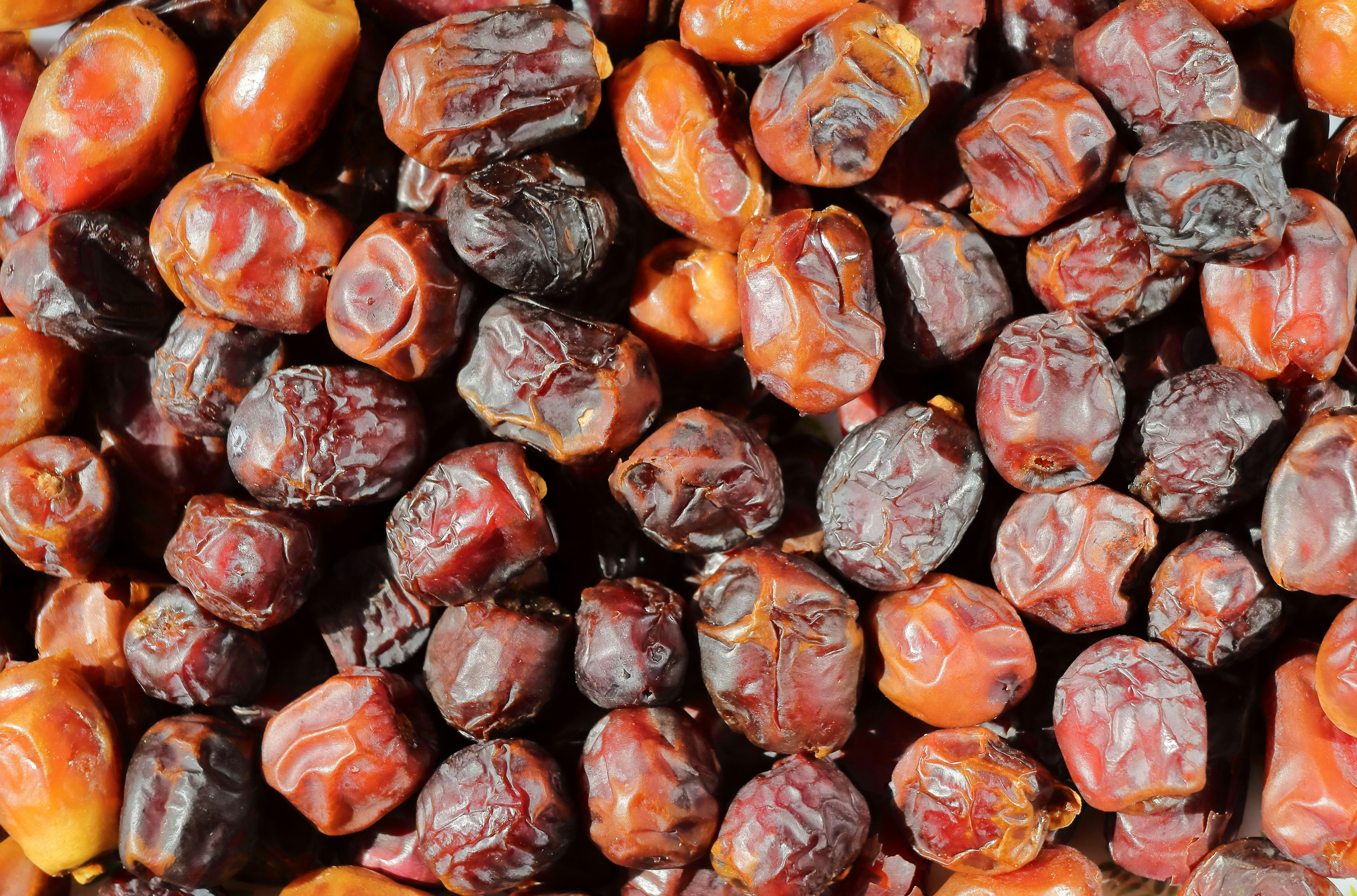 Sun-kissed Rubied Dates: A Rich Mosaic of Dried Fruits