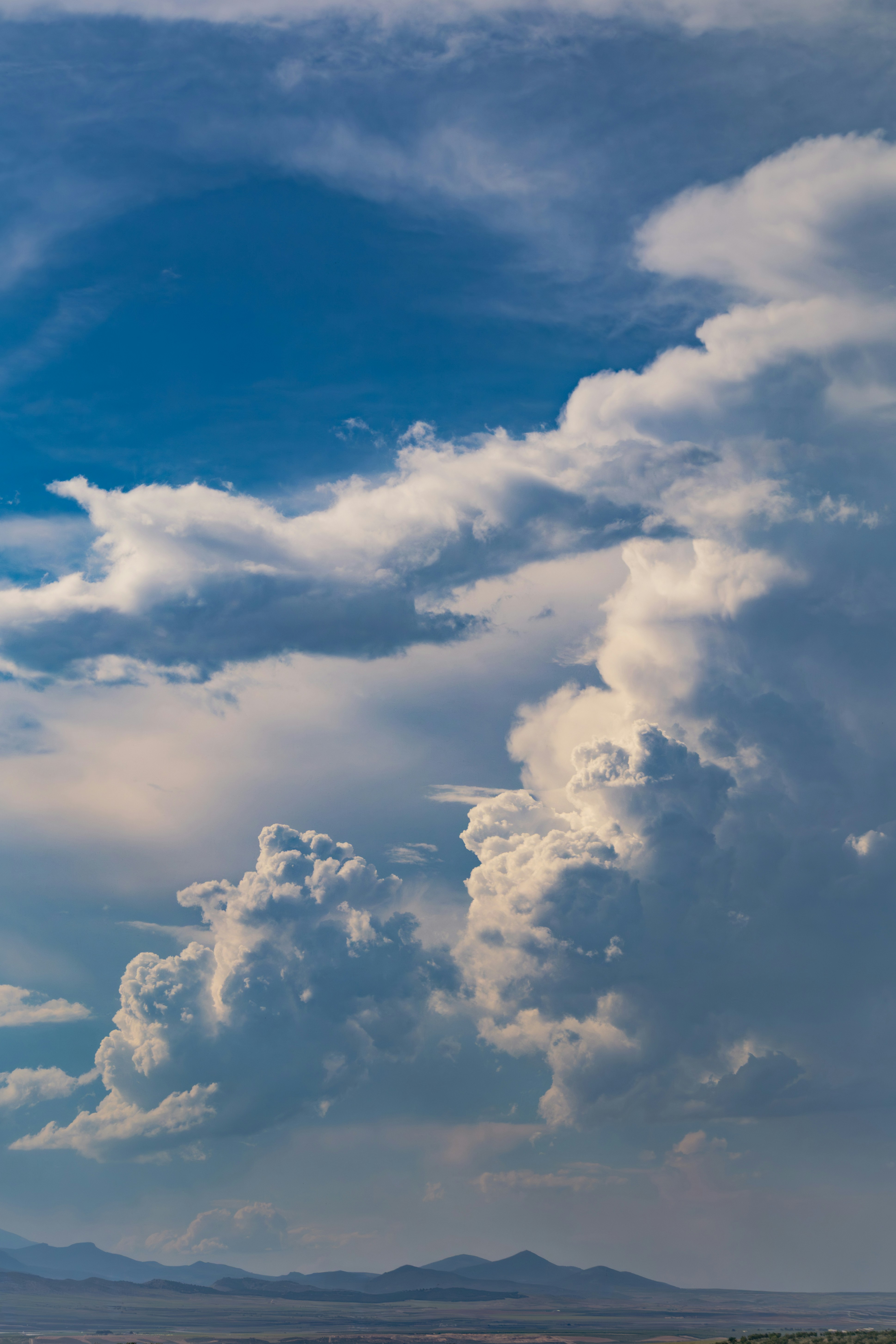 Cloud Cathedral over a Quiet Basin