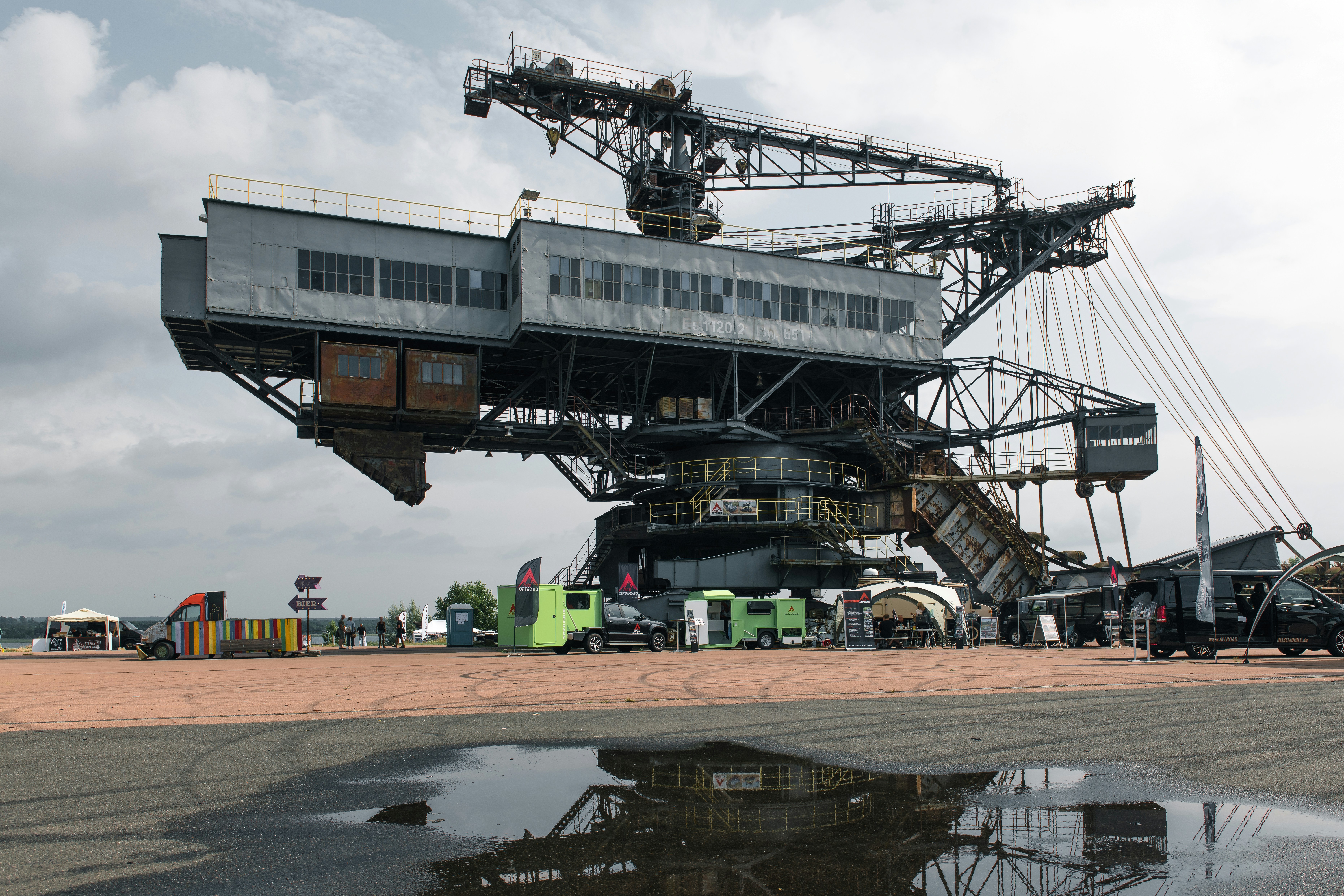 Industrial Colossus at the Event Ground