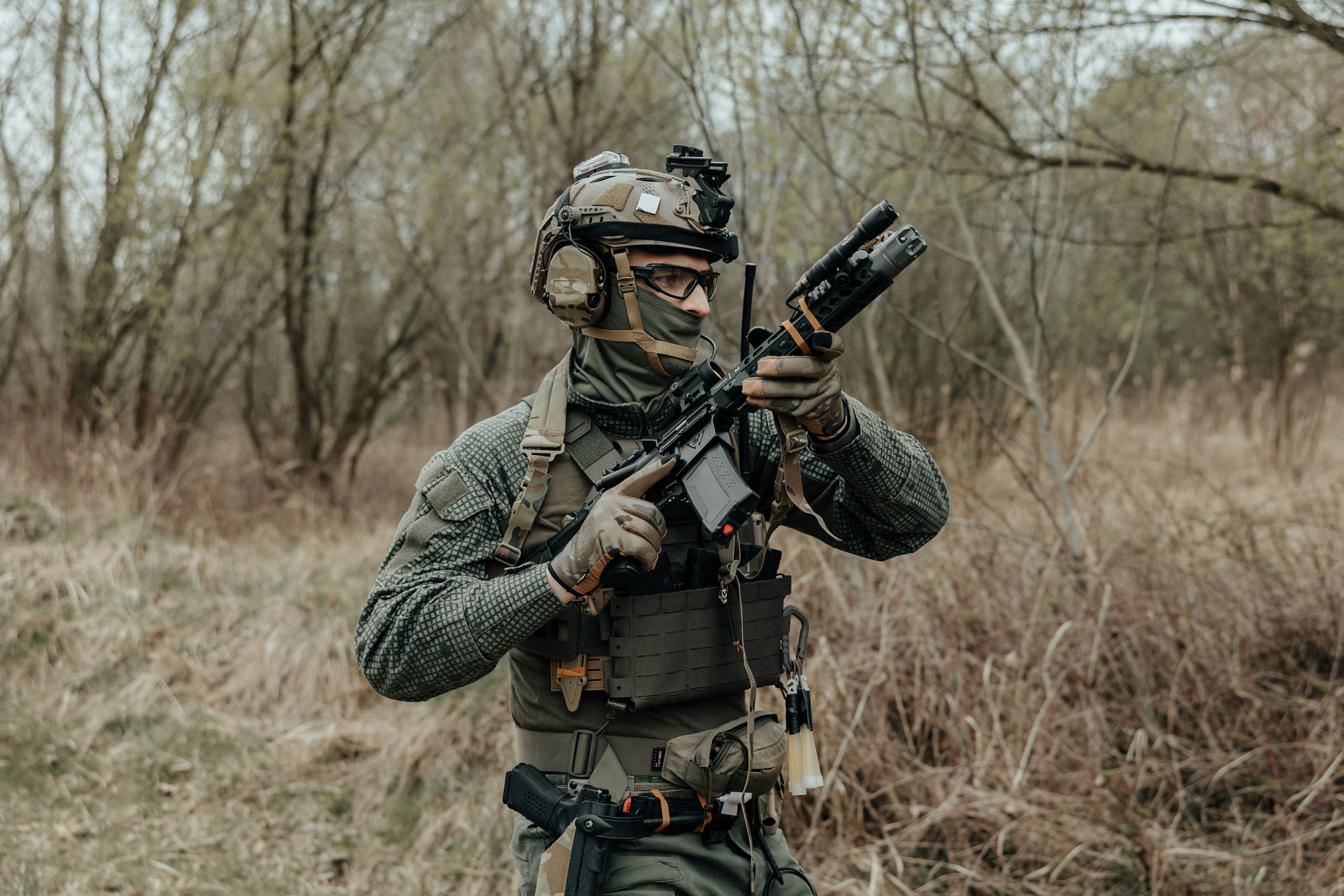ARMOR-CLAD Operator in Wet Grasslands