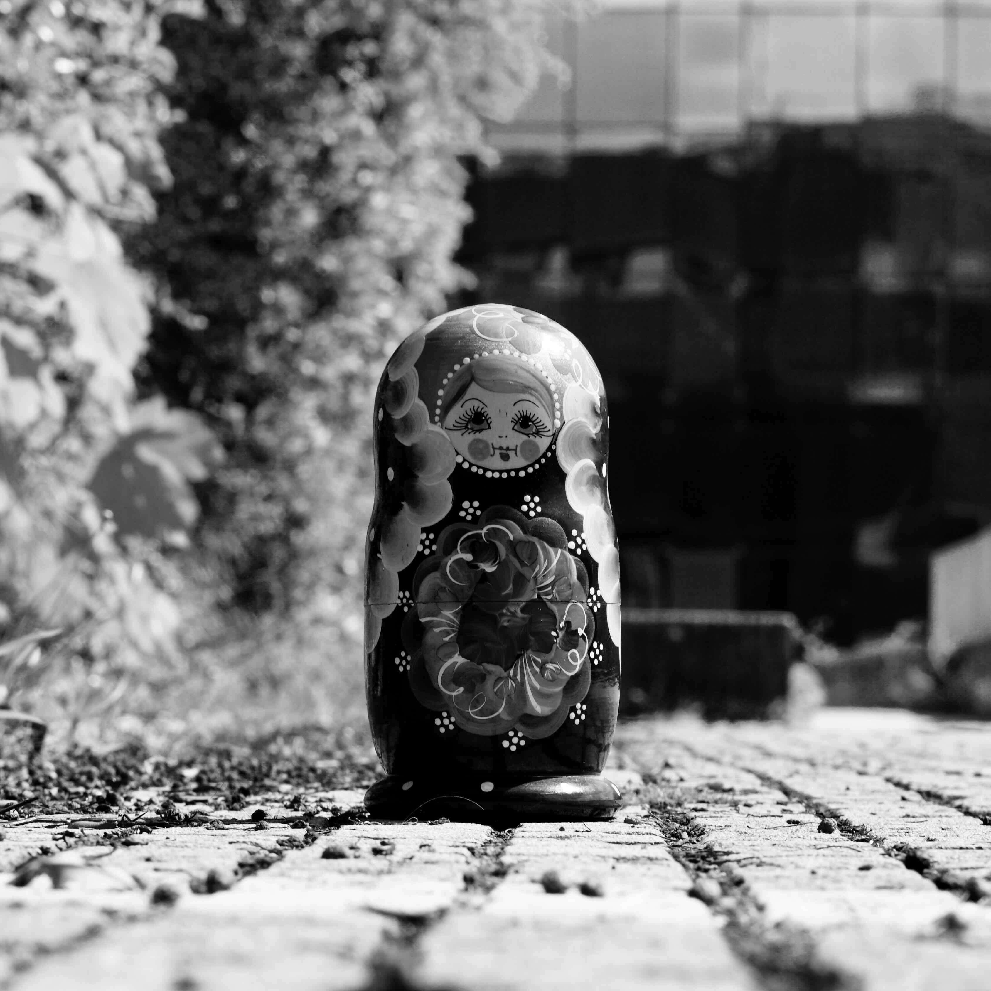 Matryoshka on a Gravel Stage