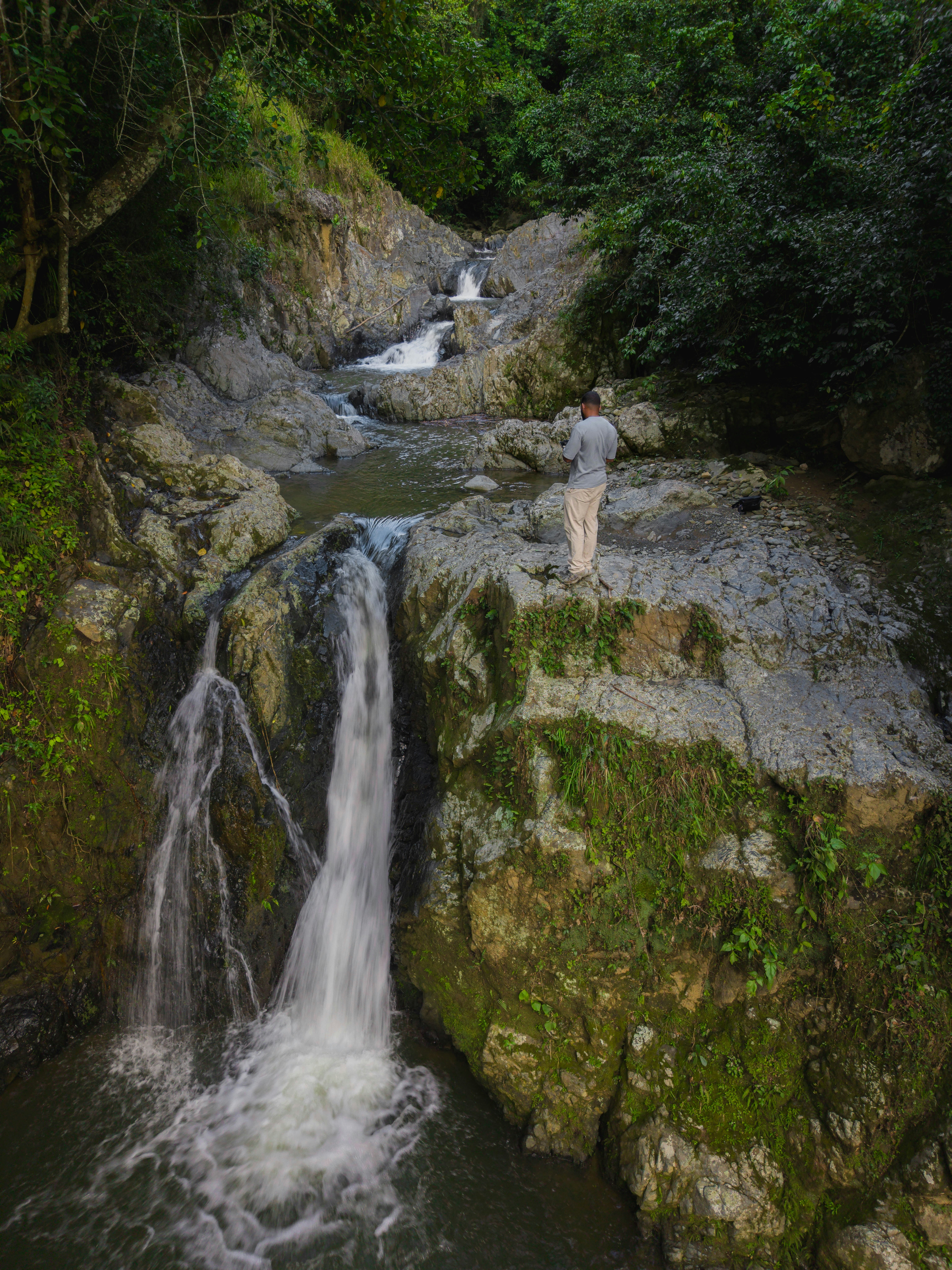 Among the Veil of Falls: A Wanderer on the Edge