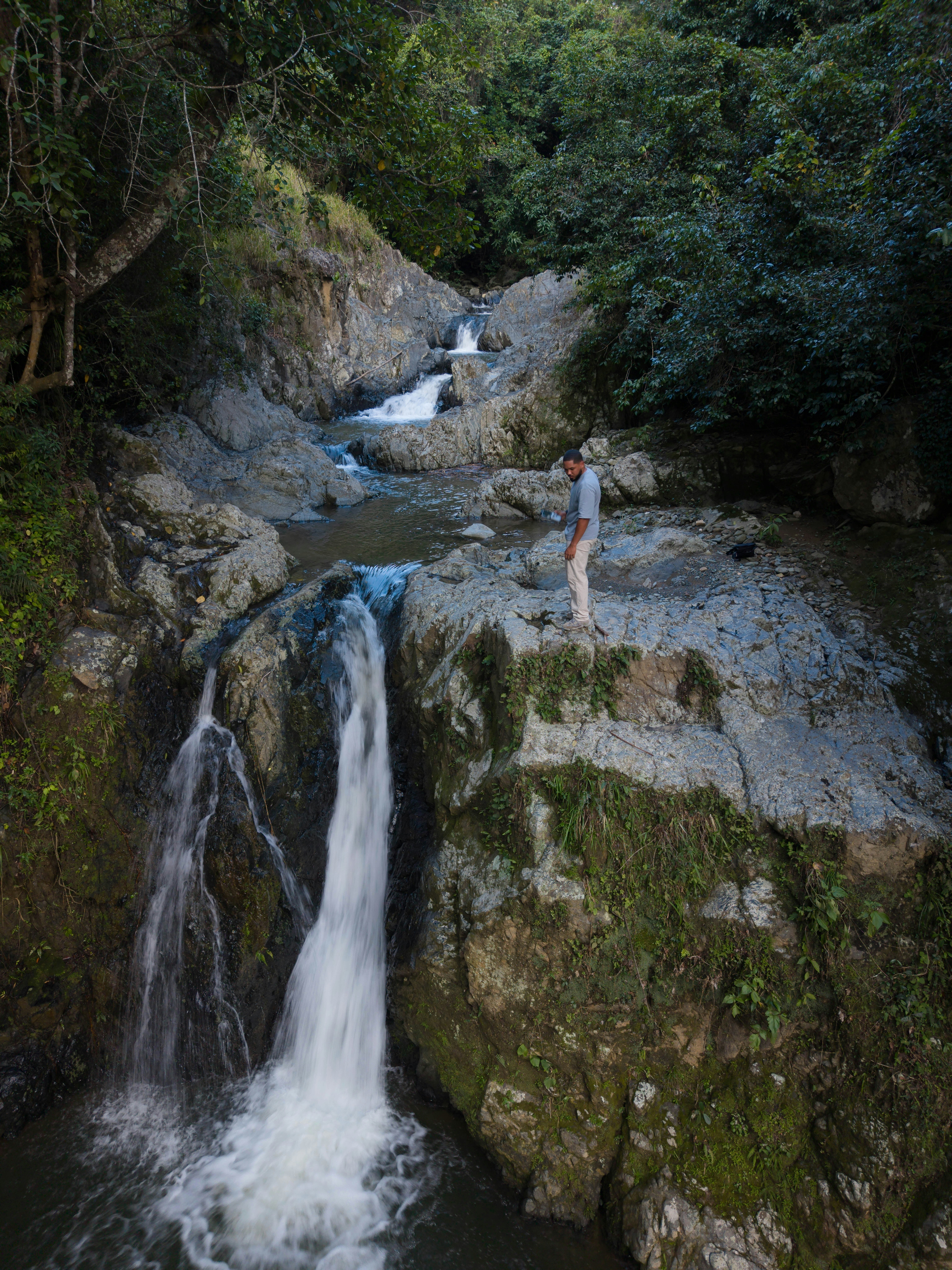 Ridge of Waterfall: A Gaze Beyond the Cascade
