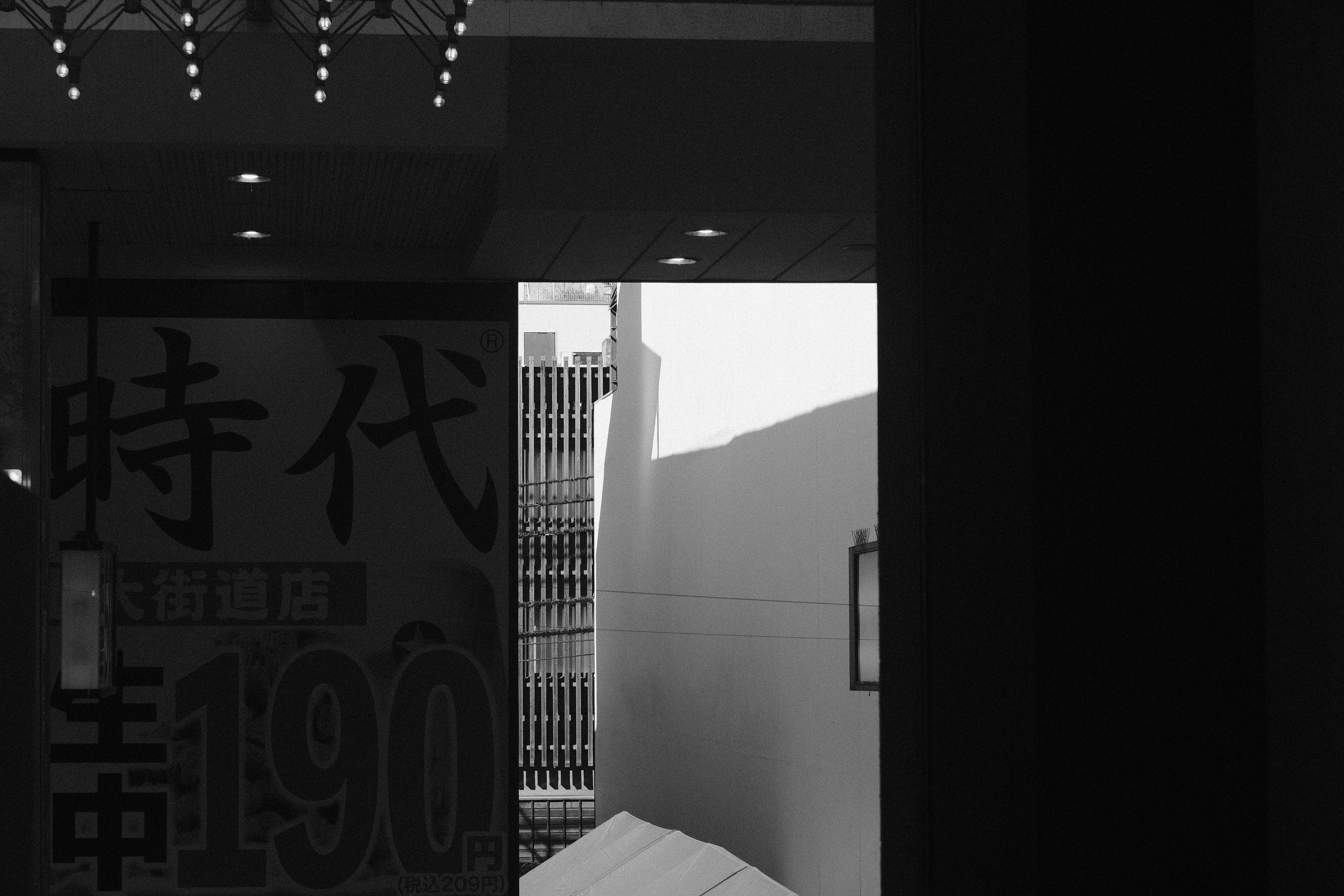 Neon Fragments: A Shadowed Corner of the City