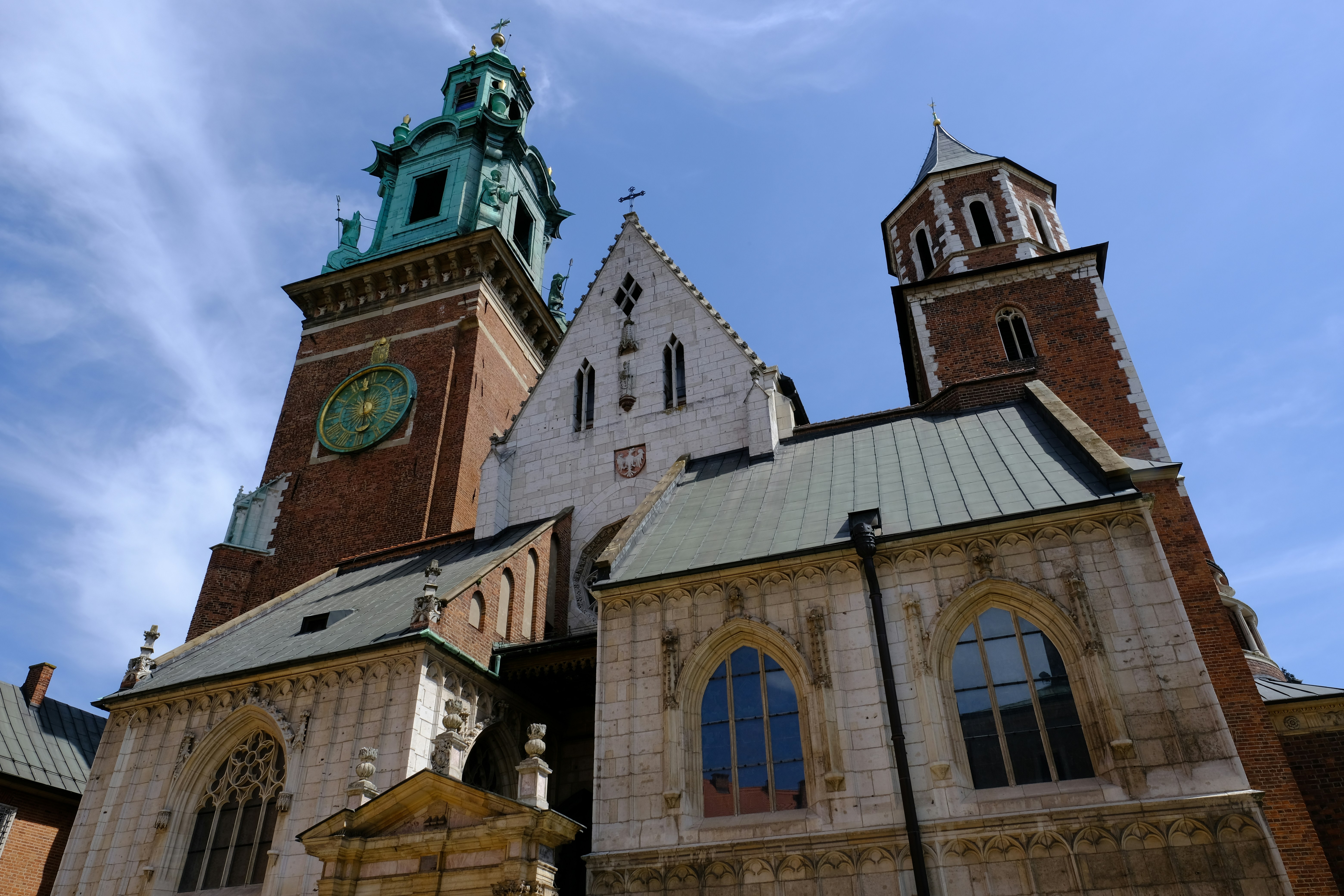 Cathedral Facade under a Clear Blue Sky