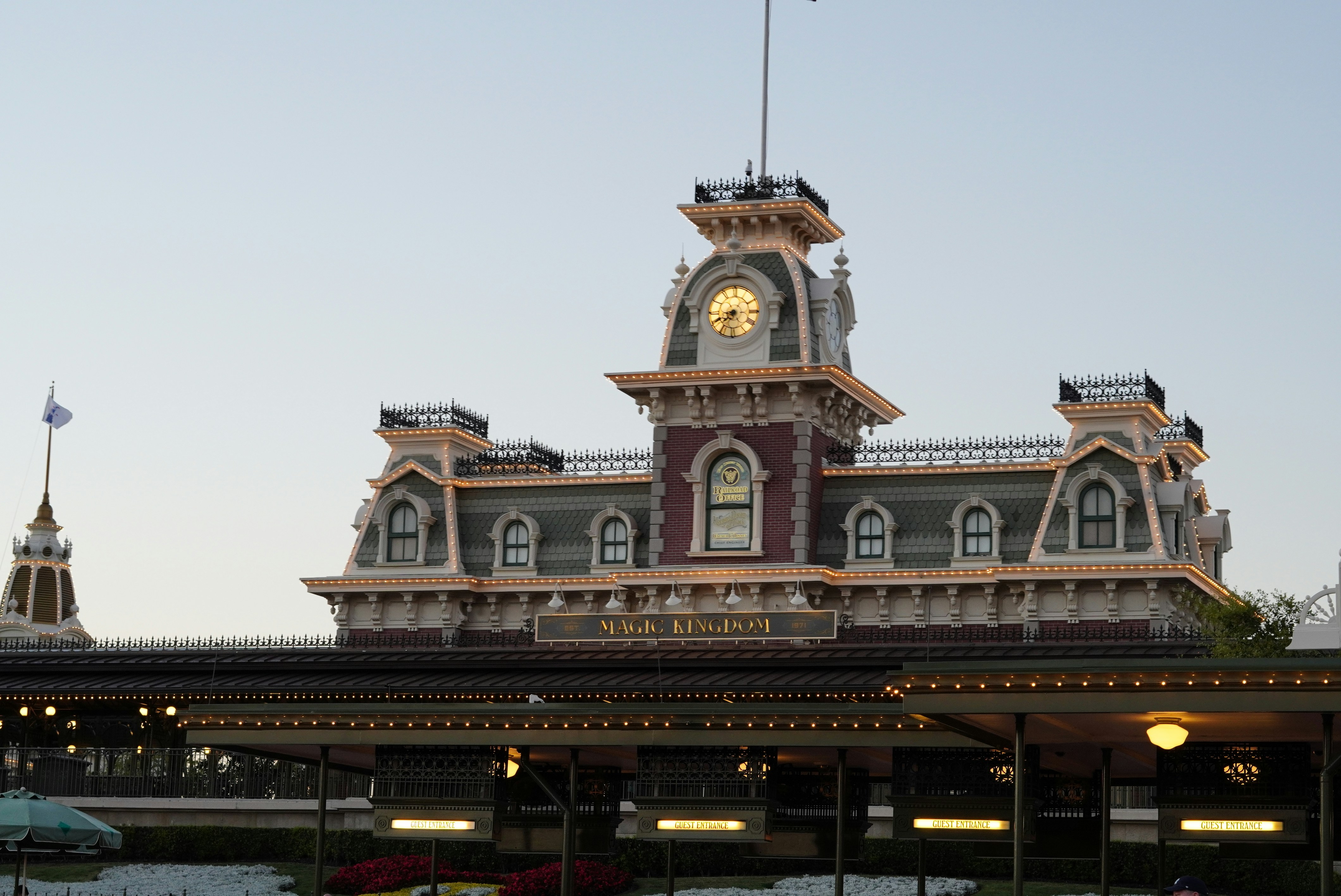 The Clocktower Facade of a Classic Train Station