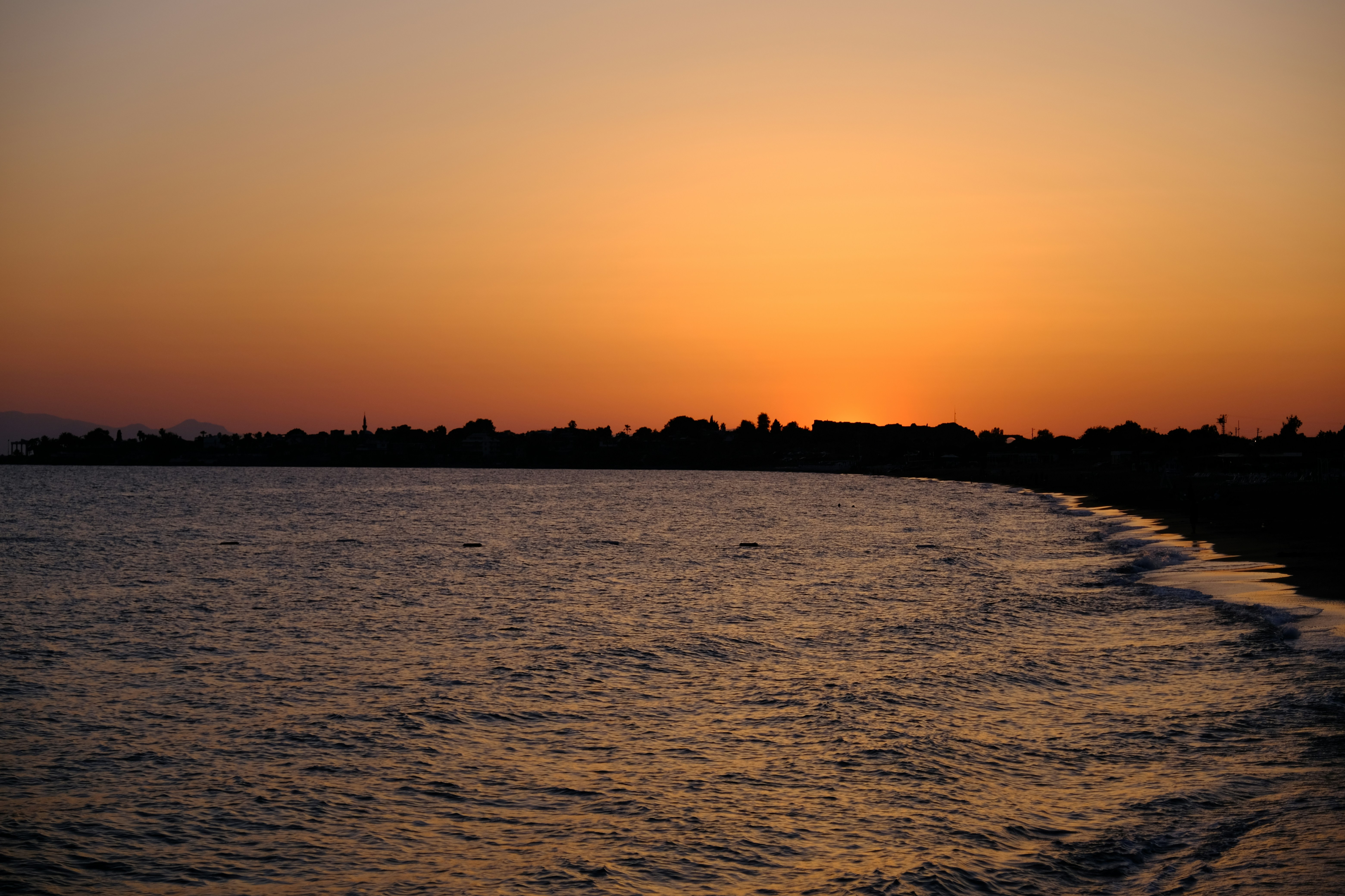 Sunset Silence over a Gentle Estuary