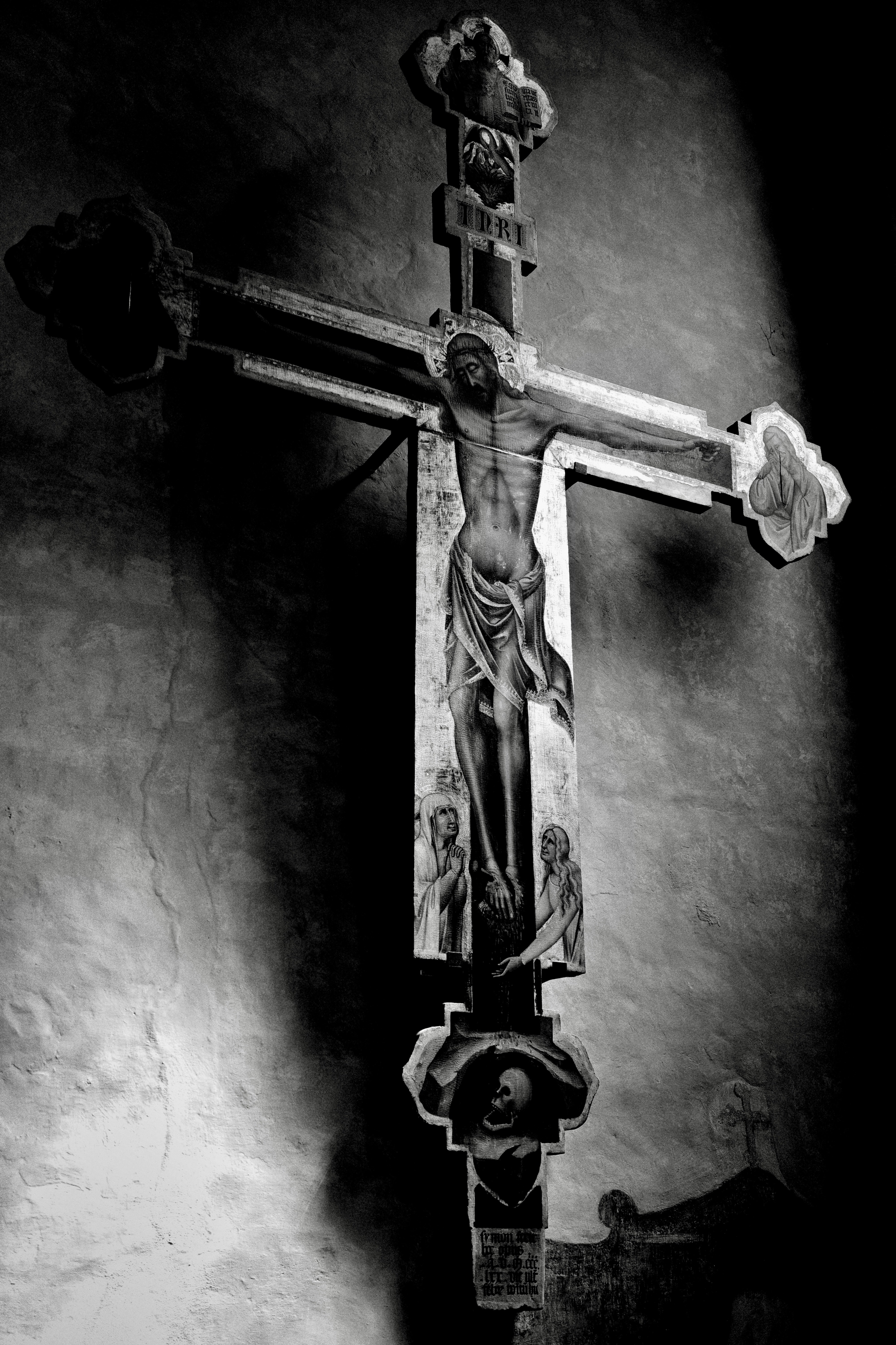 Cruciform Silhouette: A Shadows-Driven Portrait of Faith