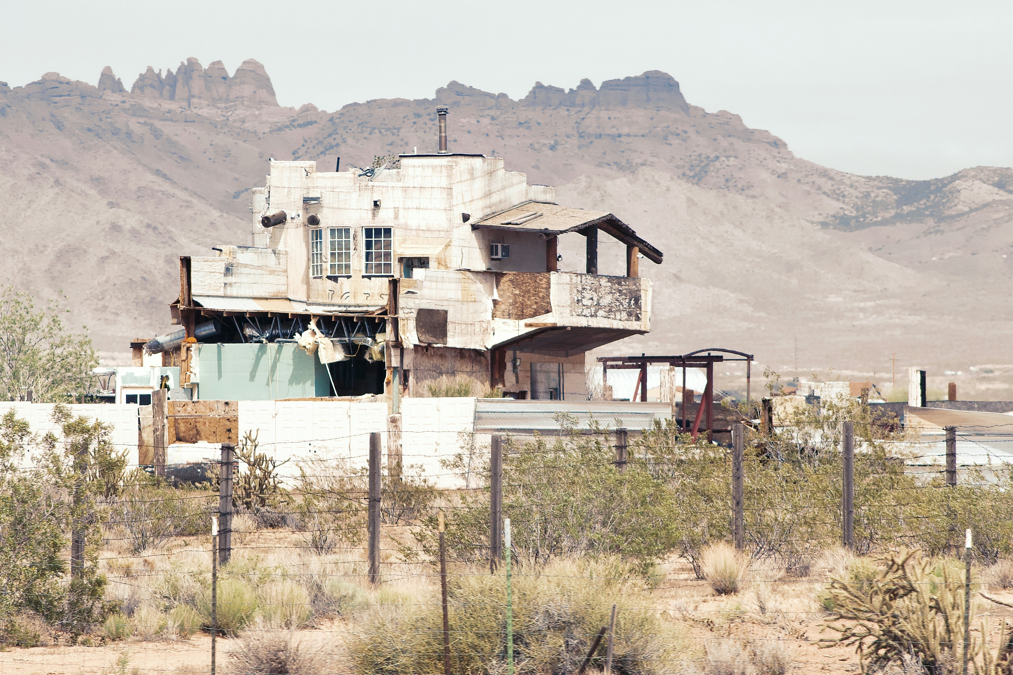Deserted House Retreat in a Arcadian Canyon