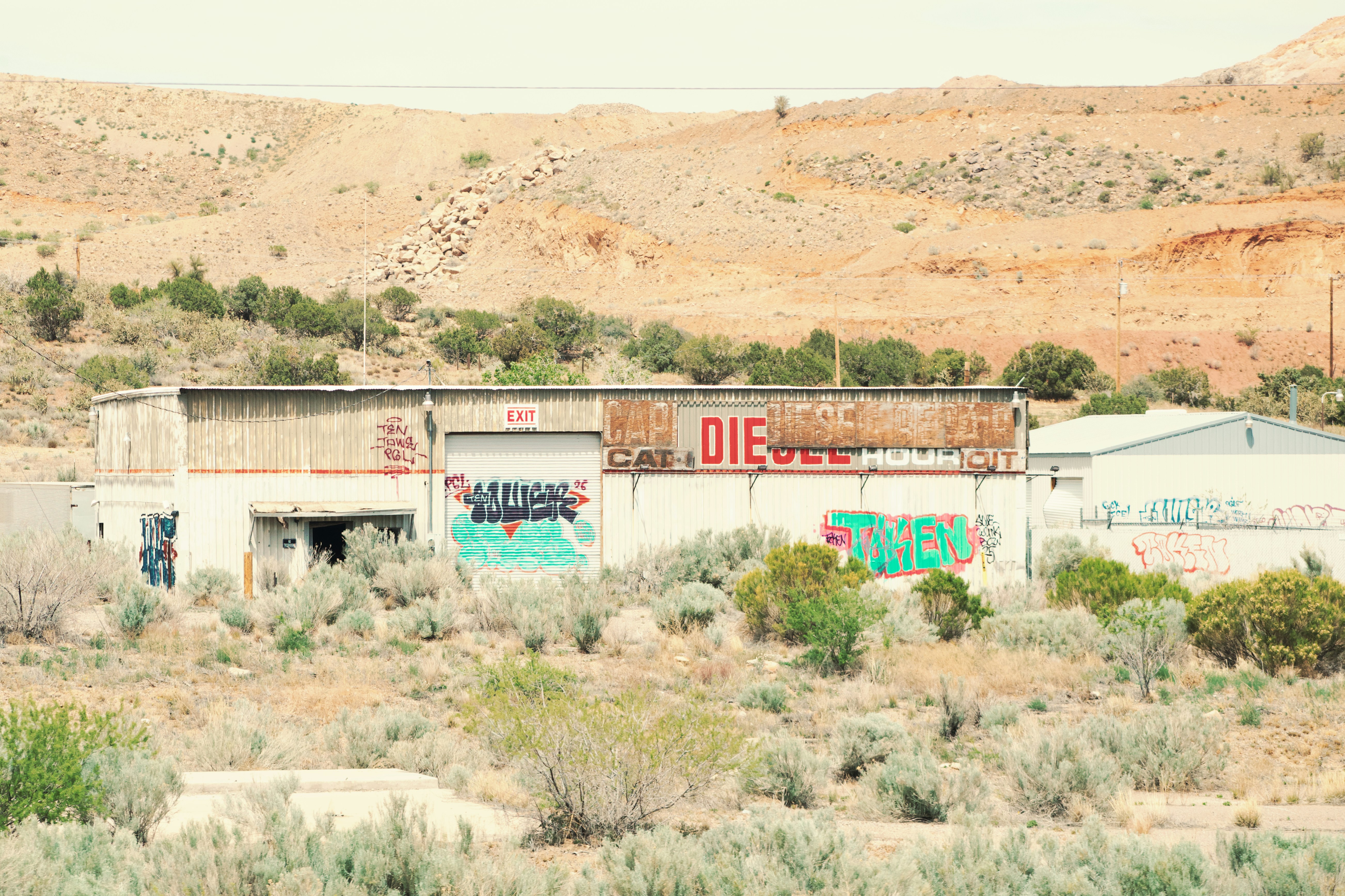 Desert Nod to a Deteriorating Outpost