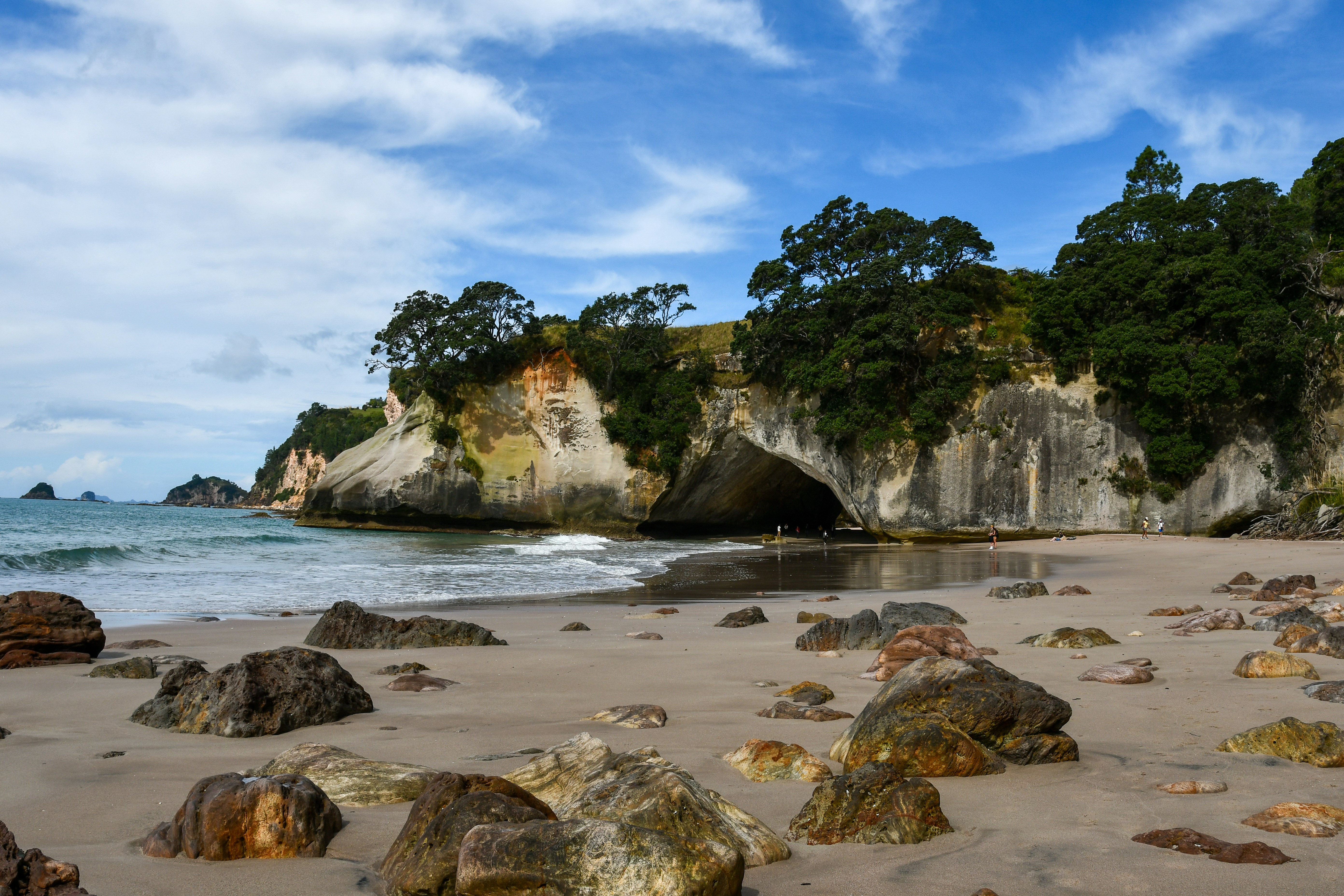 Cliff-Caced Cove at Dusk: A Quiet Seaside Escape