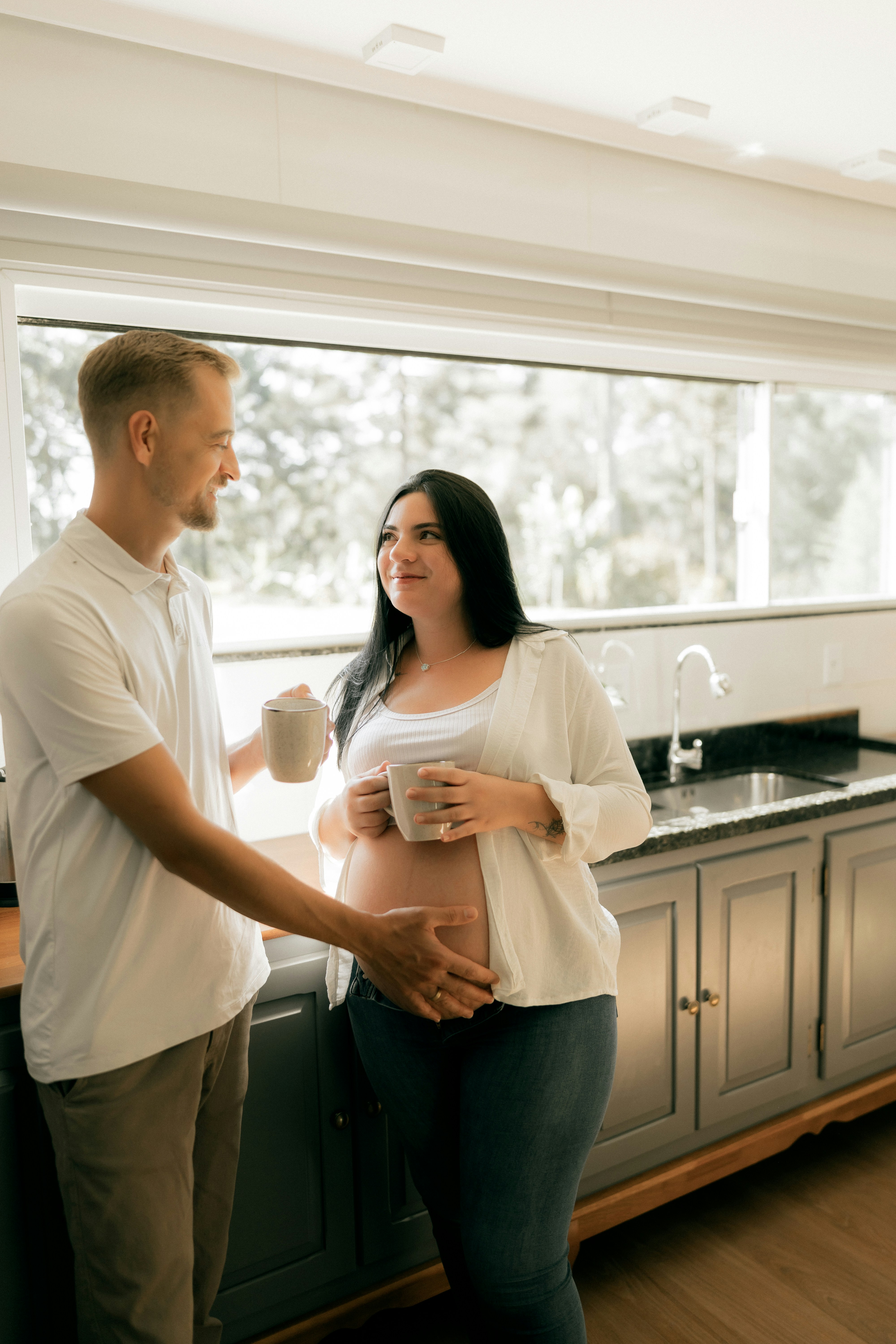 Expecting Cheers in the Kitchen: A Shared Moment