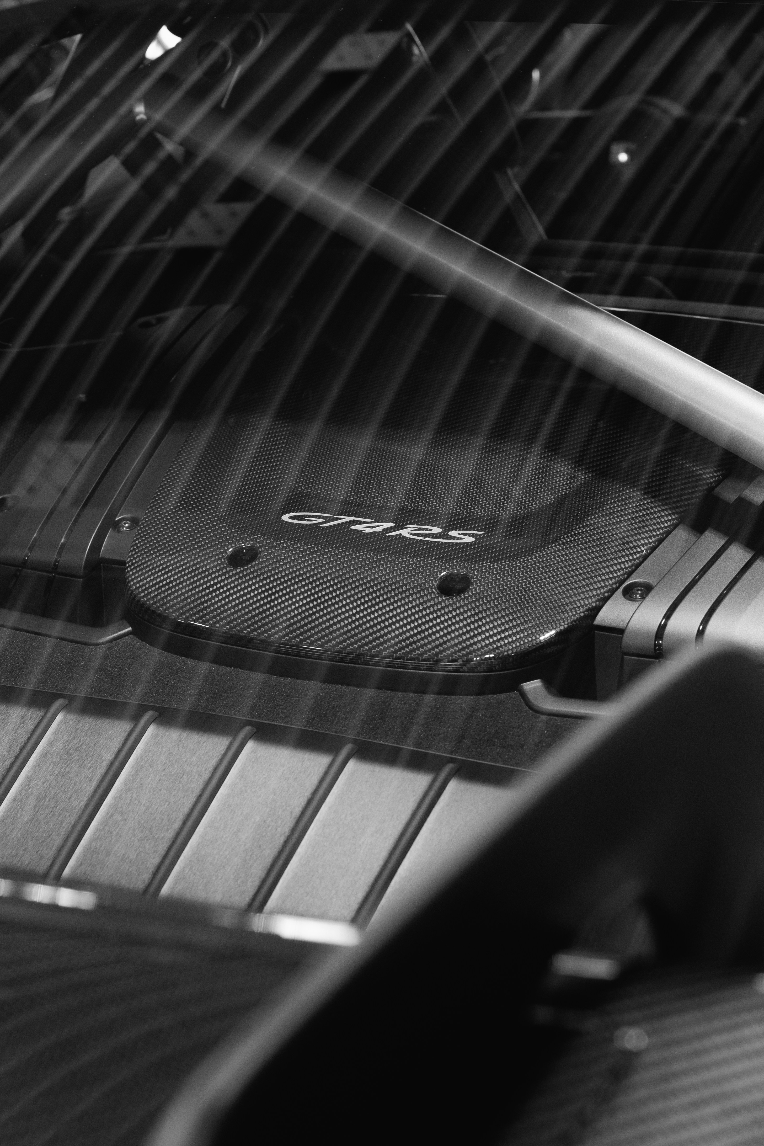 GTS Badge Amidst Ribbed Bed of a Pickup Bed Display
