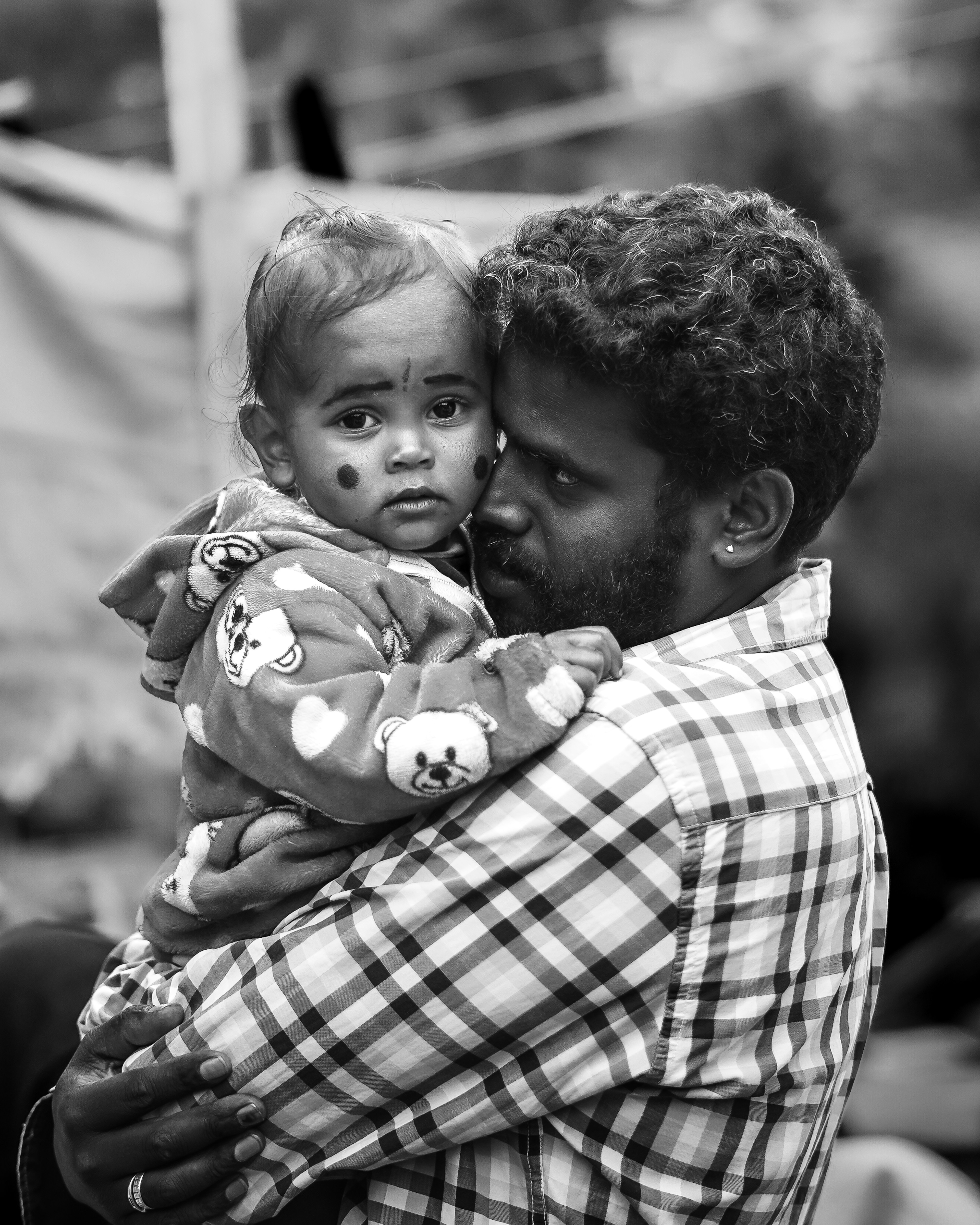 Carrier of Quiet Trust: A Father’s Embrace