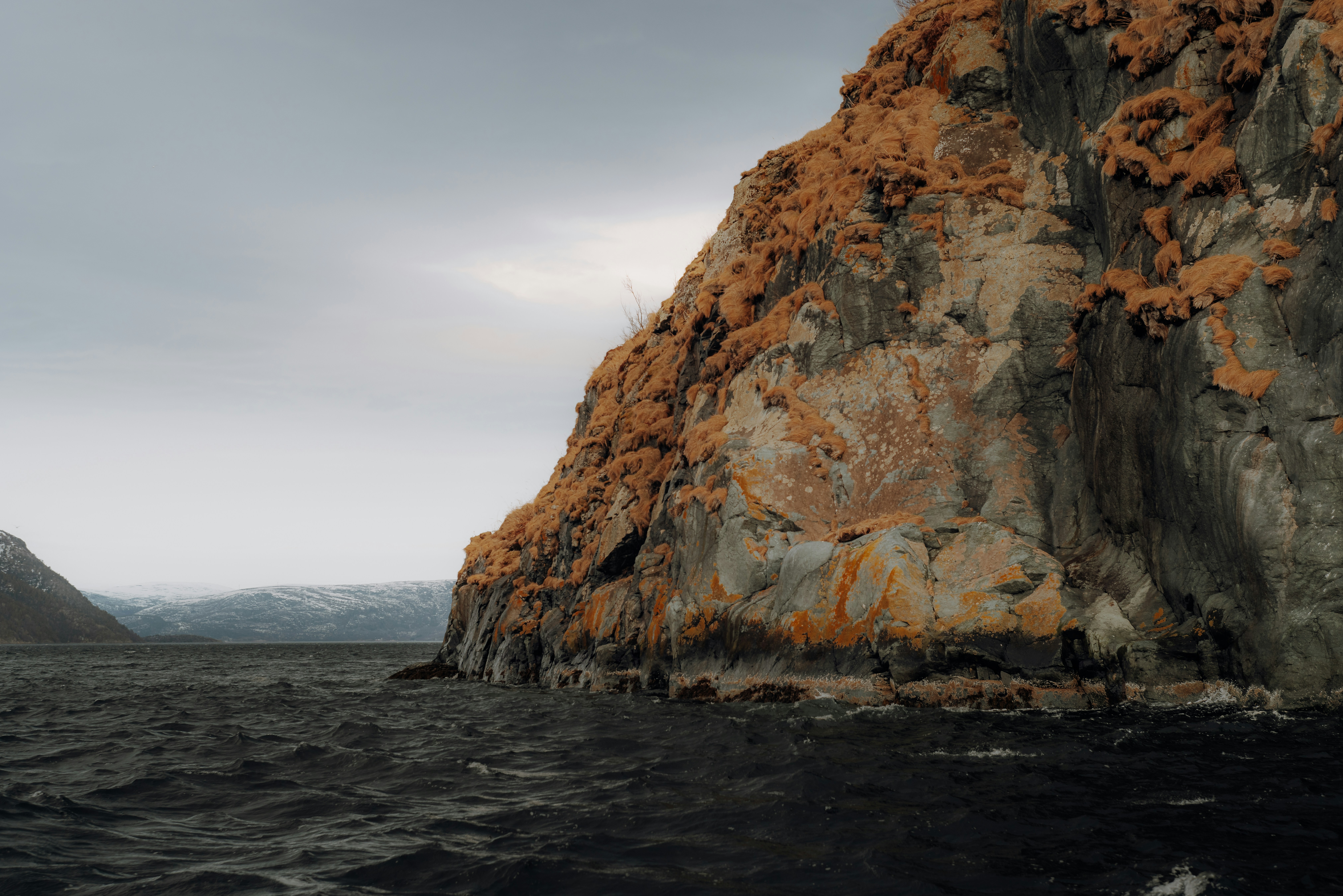 Coastal Cliff Guarding the Quiet Sea