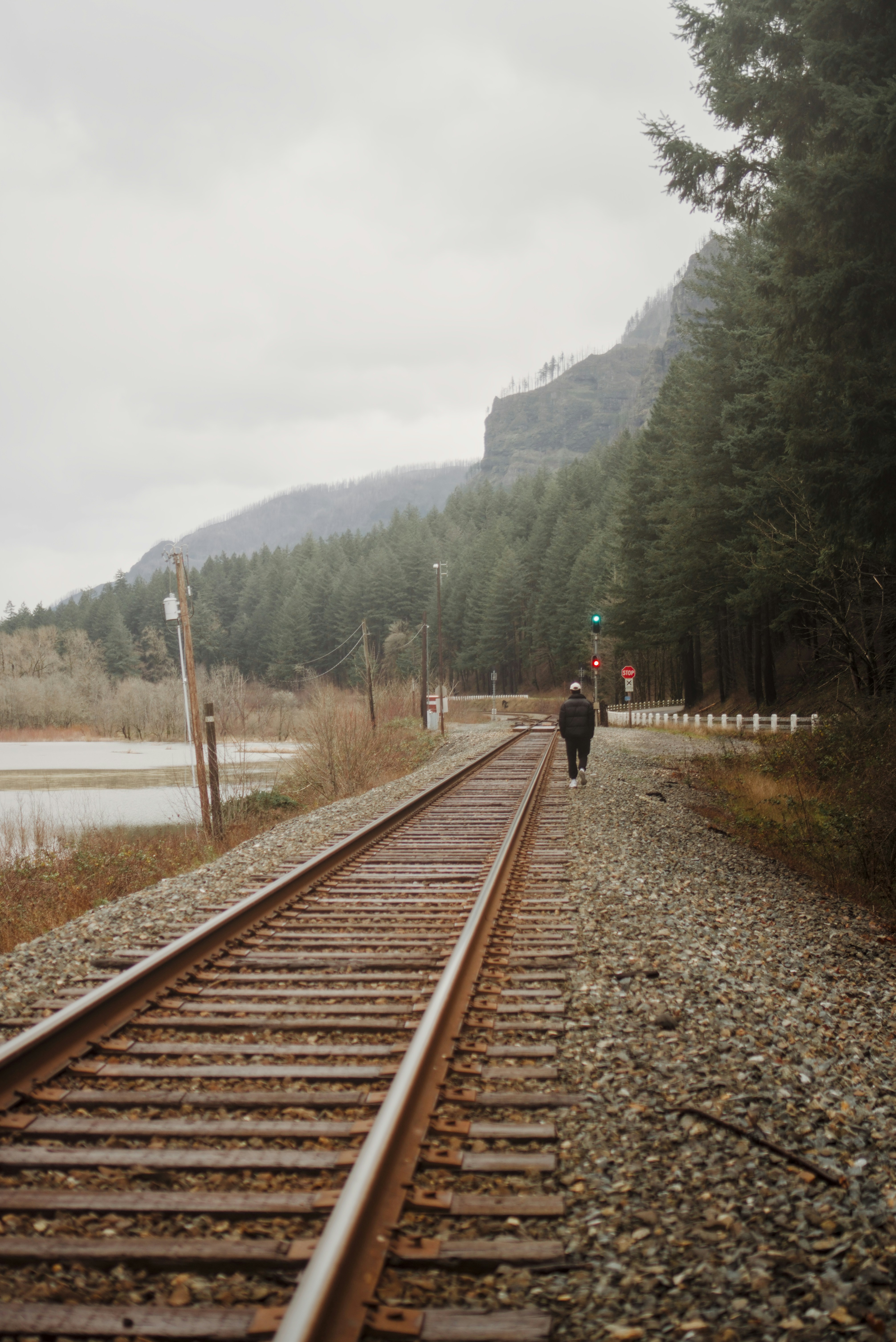 On the Rails Toward the Quiet Ridge