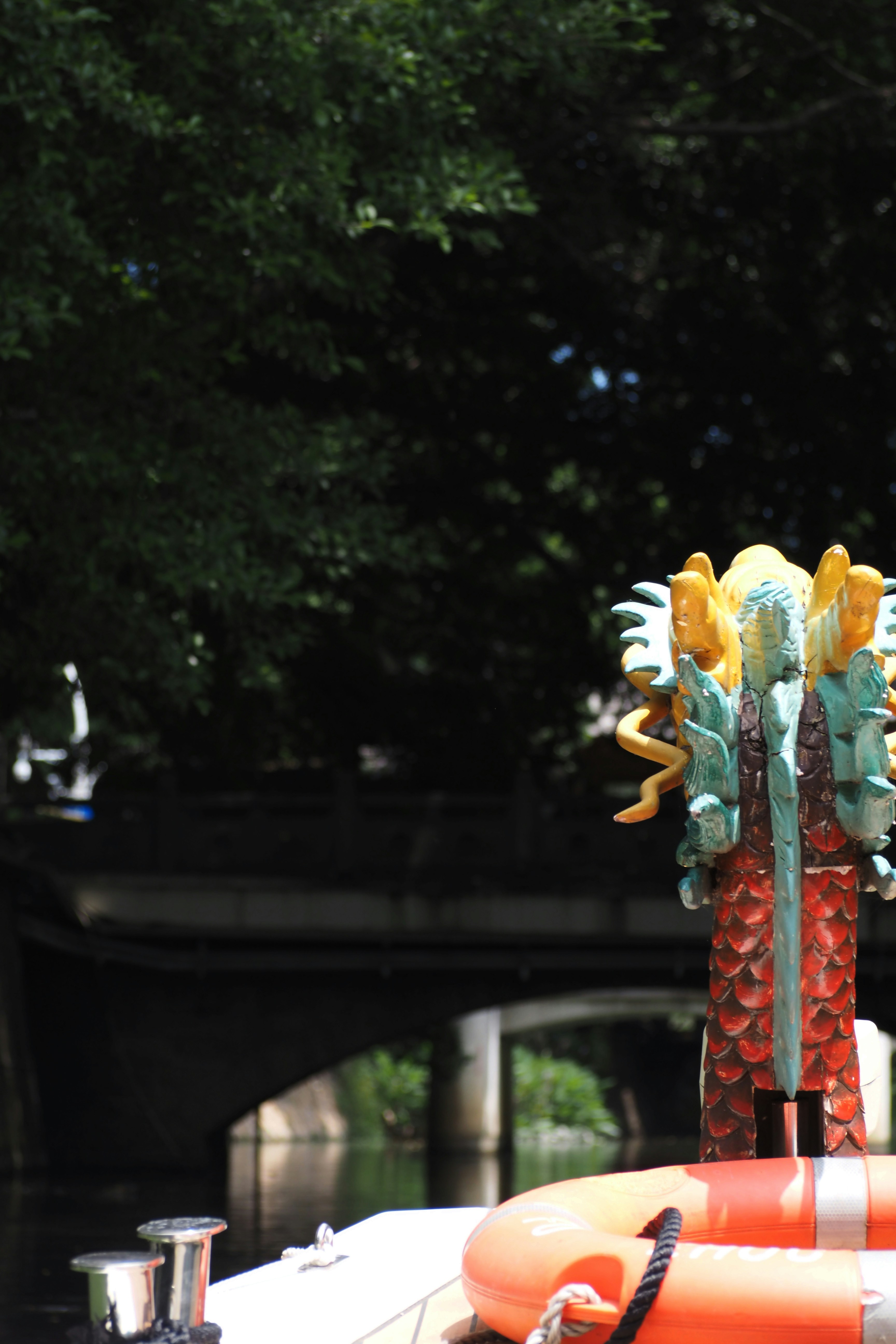 Dragon-head Barge: Colors of a Riverside Parade
