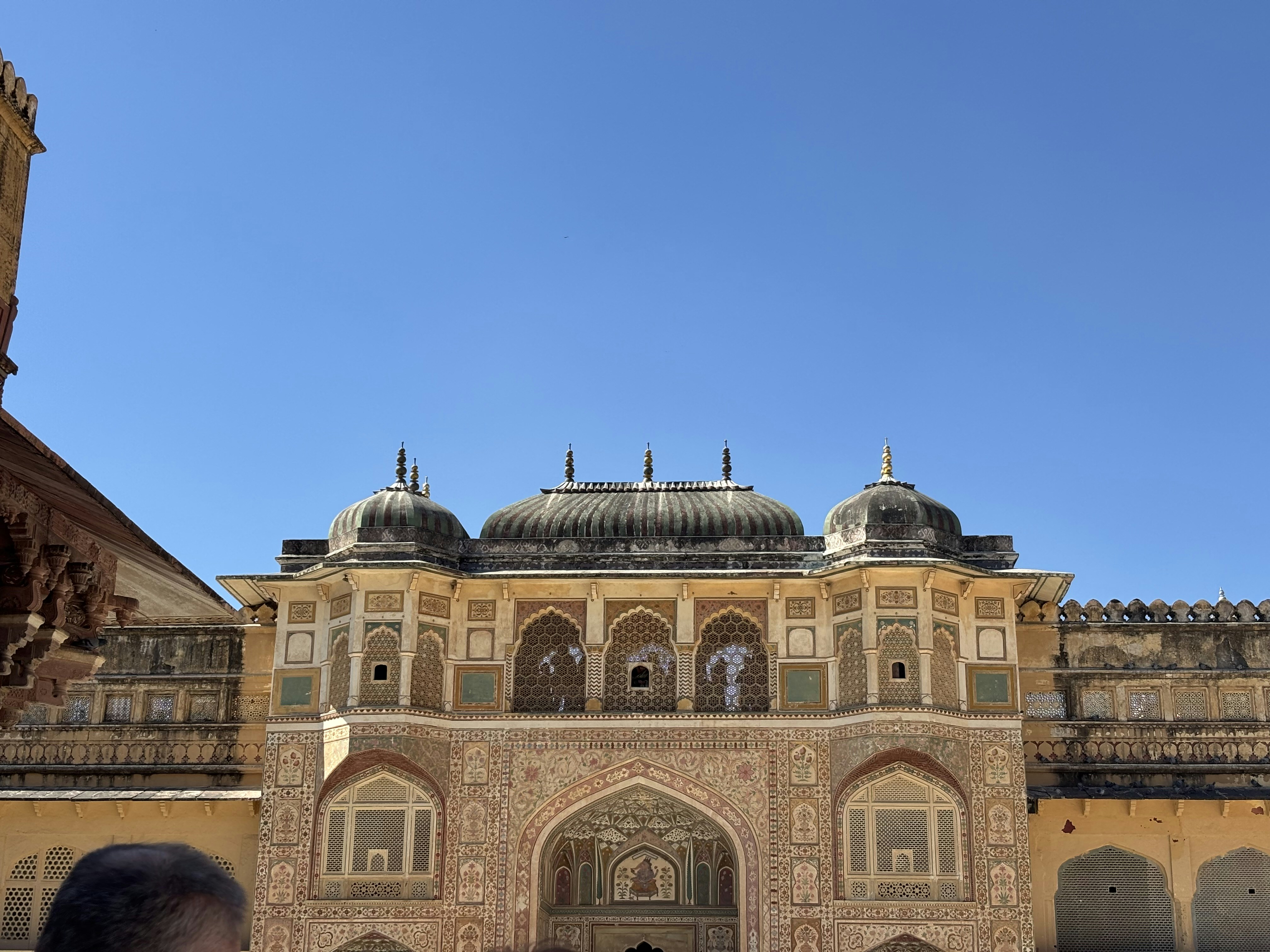 Ornate Persian-Gothic Facade Framing a Monumental Portal