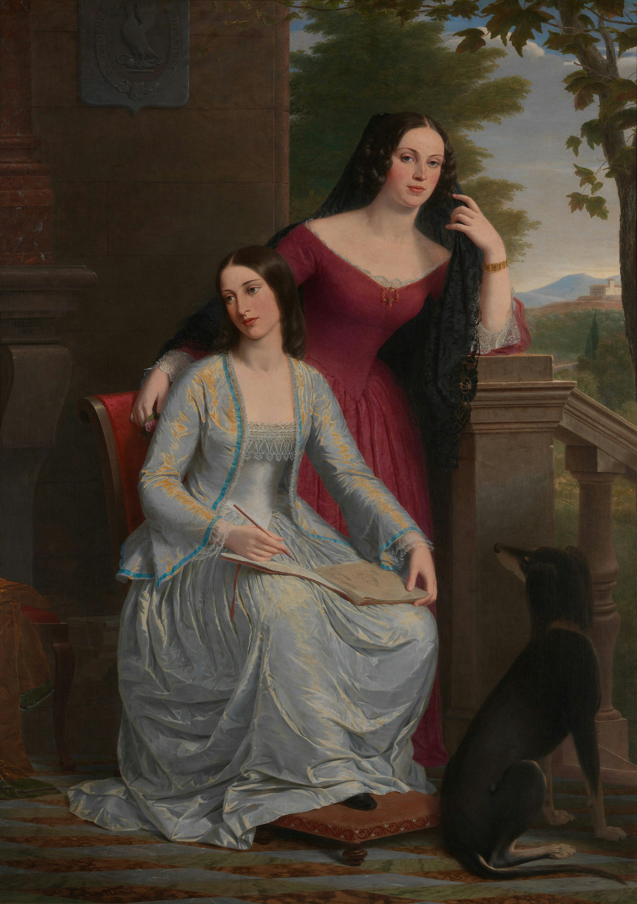 Portrait of a Quiet Alliance: Two Gentlewomen in an Arched Terrace