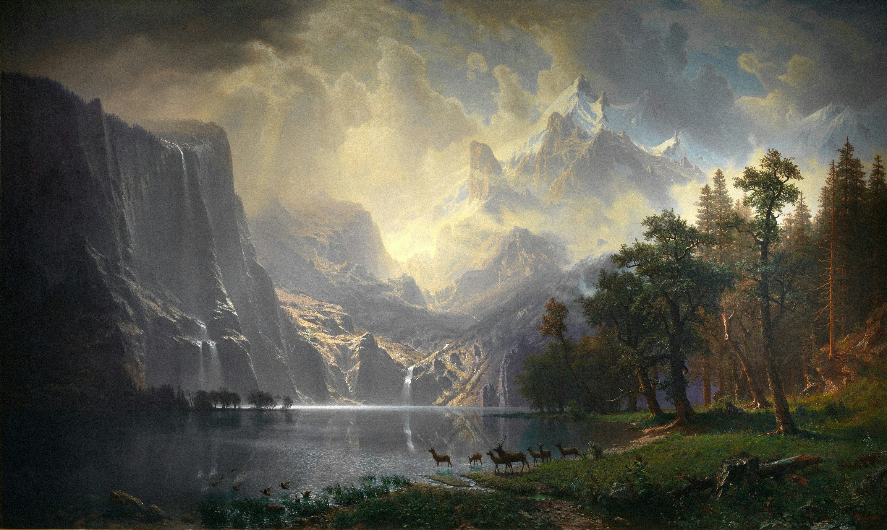 Echoes Between Water and Peaks