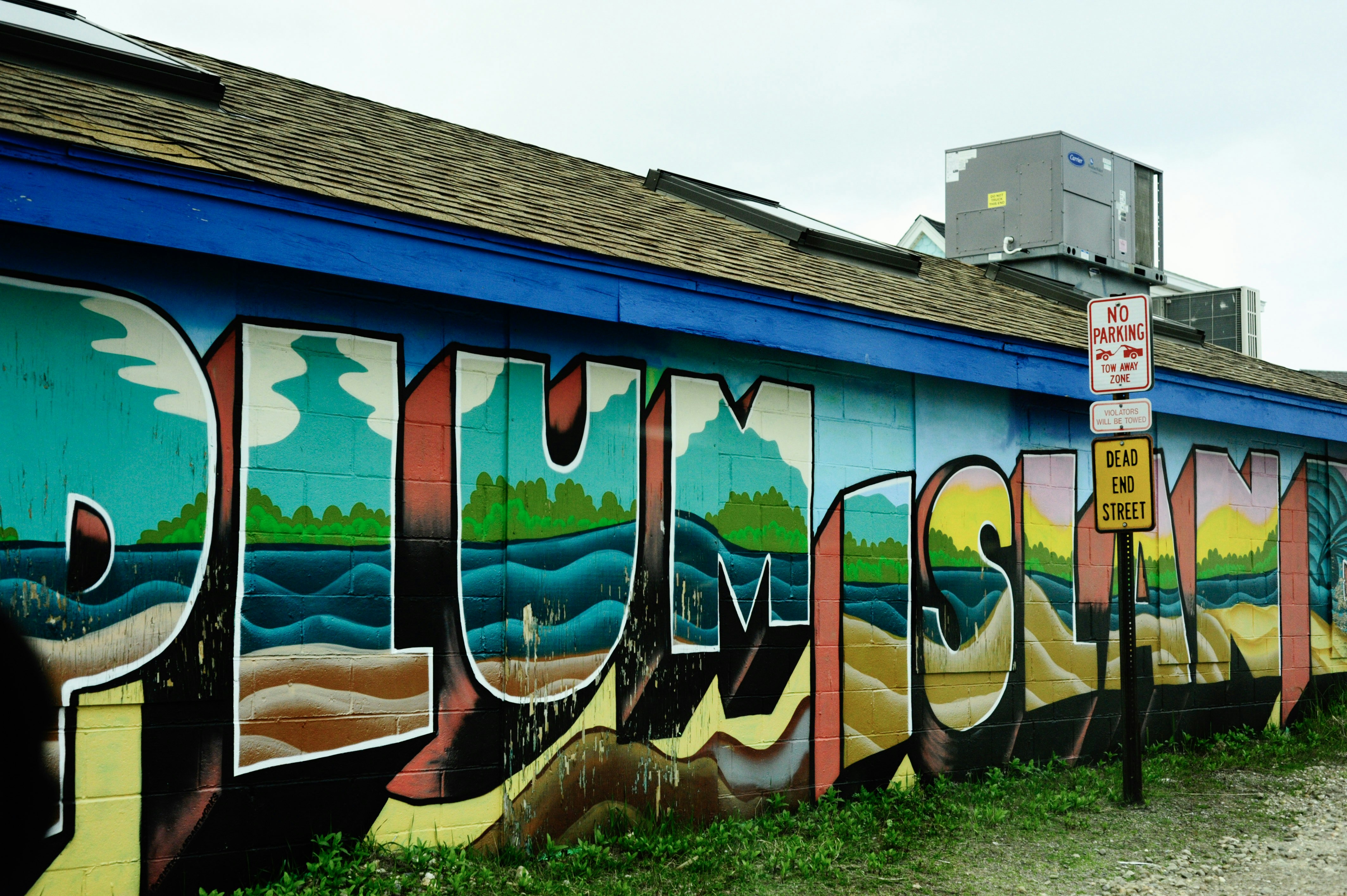 Dreamy Waves Tell a City Tale: P-L-U-M-S-T-A-G Graffiti