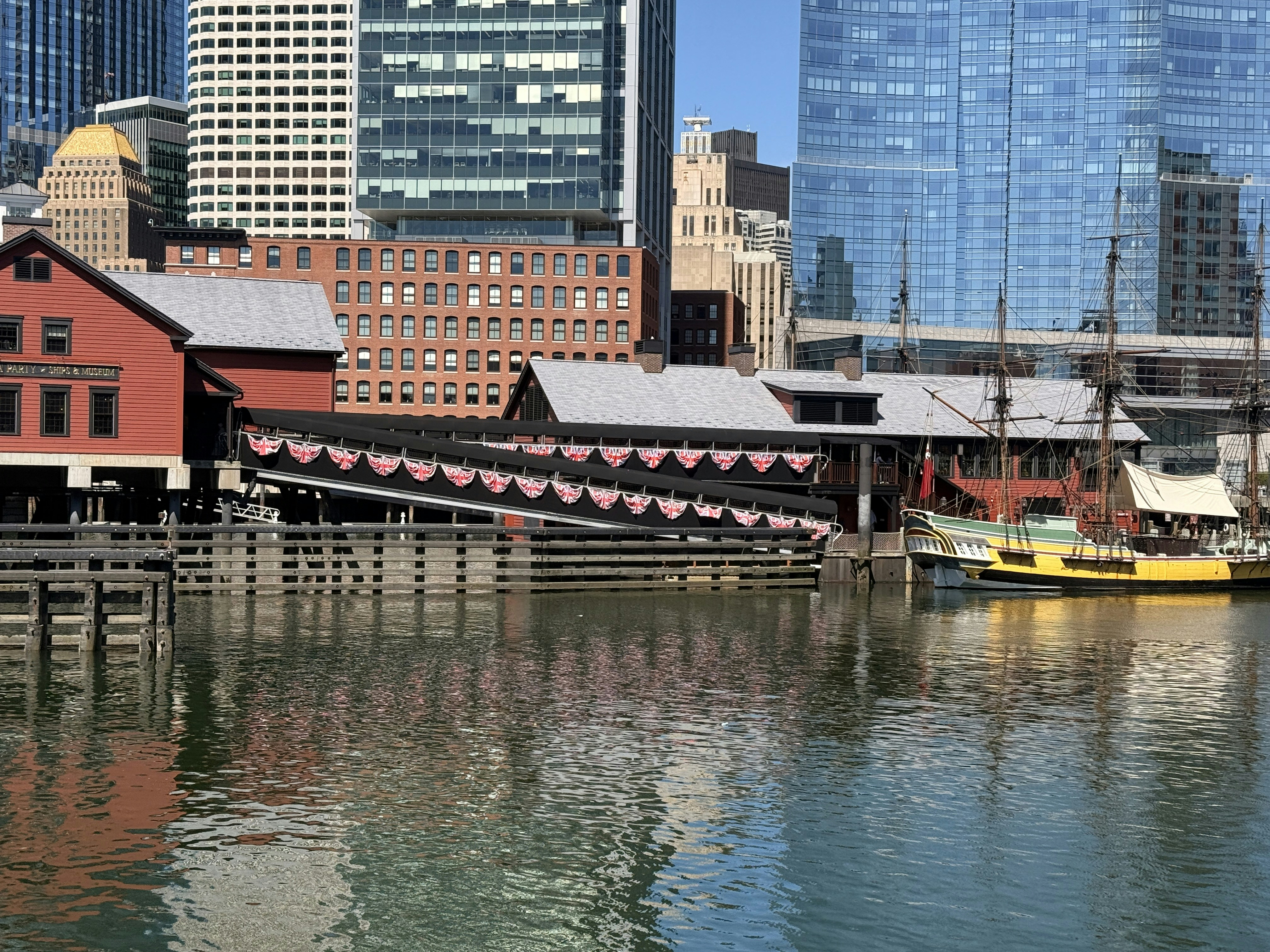 Harborfront in City Glass
