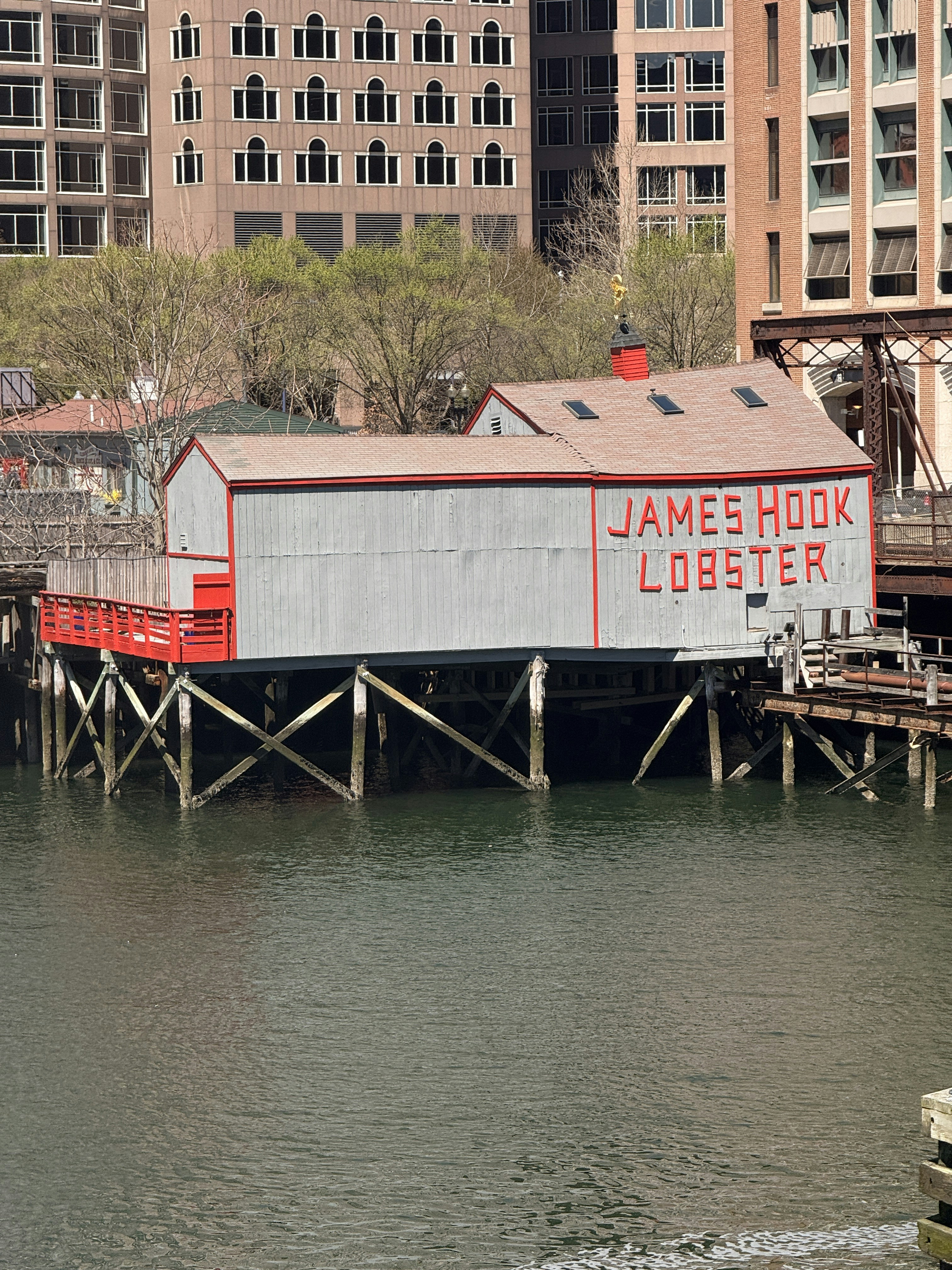 Stilted Wharf: James Hook Lobster House by the Water
