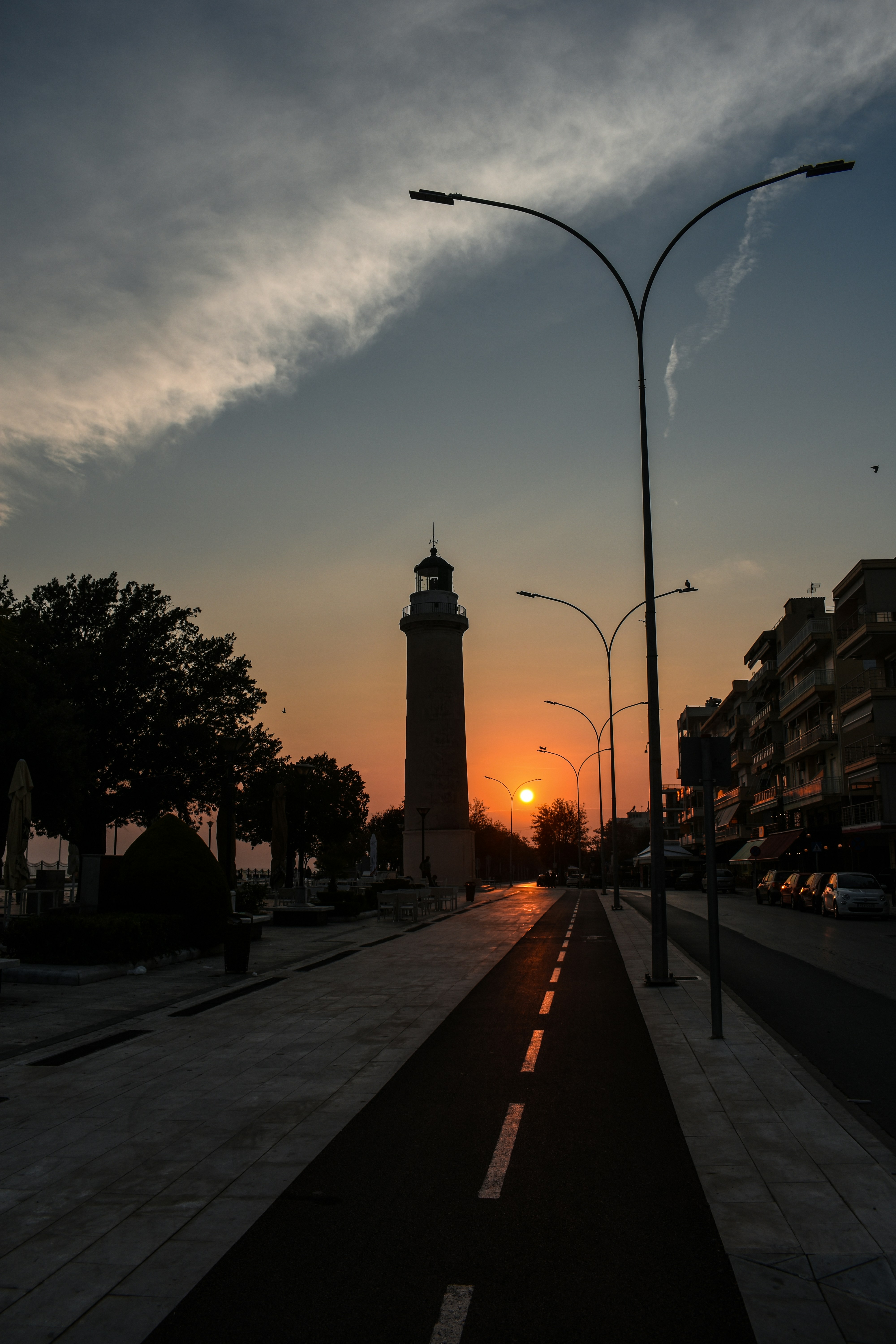 Lighthouse Sunset Countdown