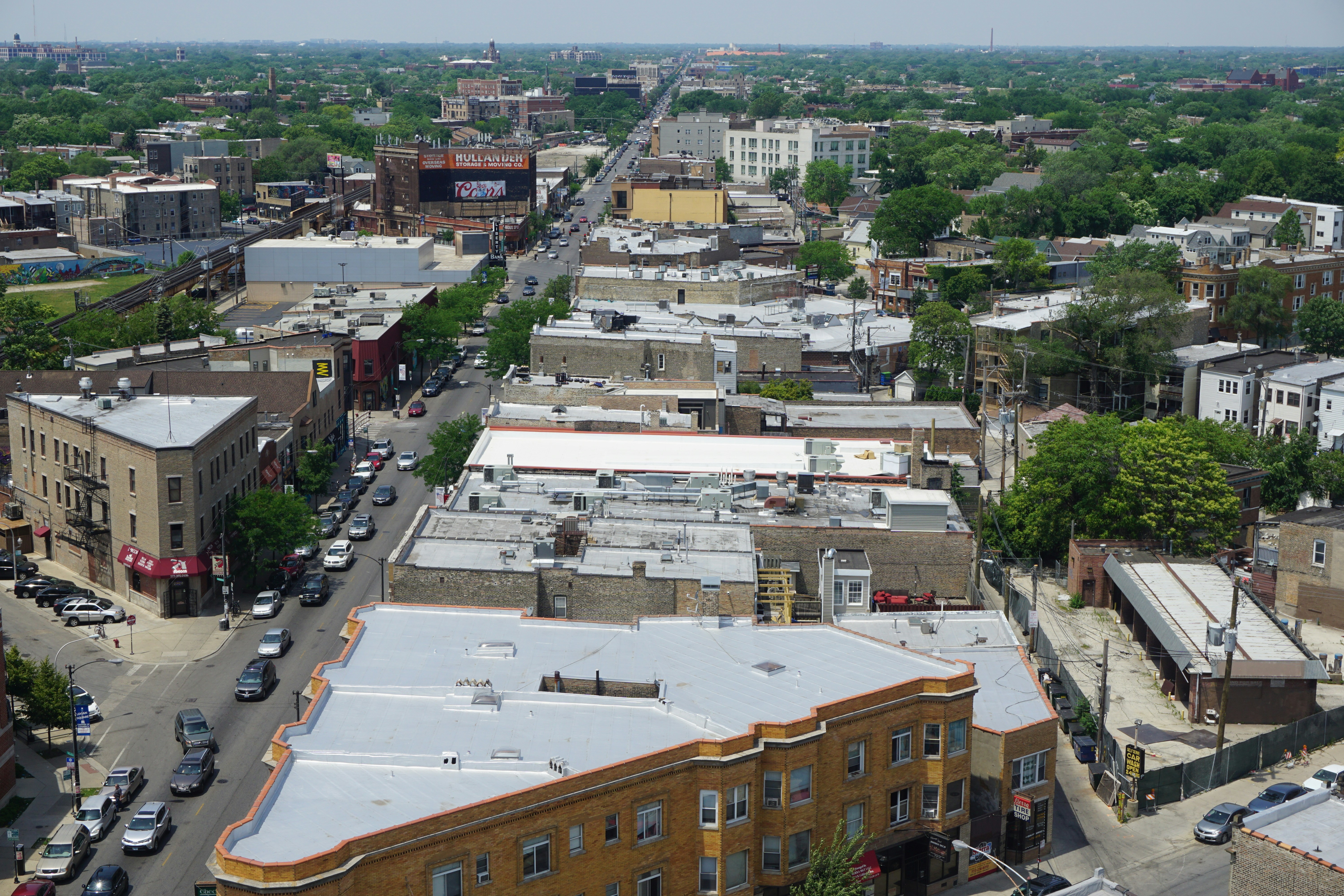From Rooftop to Main Street: A Burgeoning City Grid
