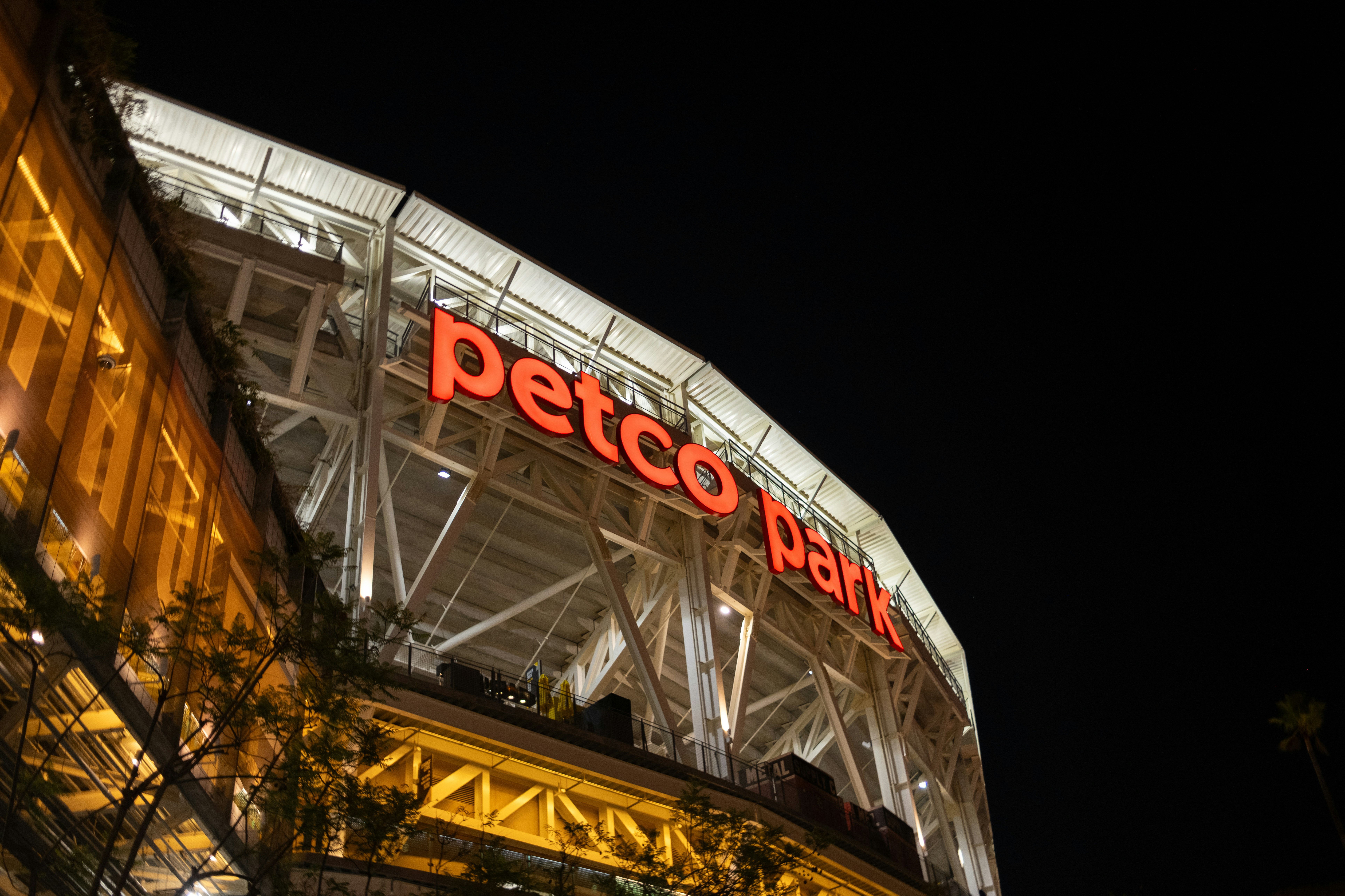 Neon Signover at Petco Park