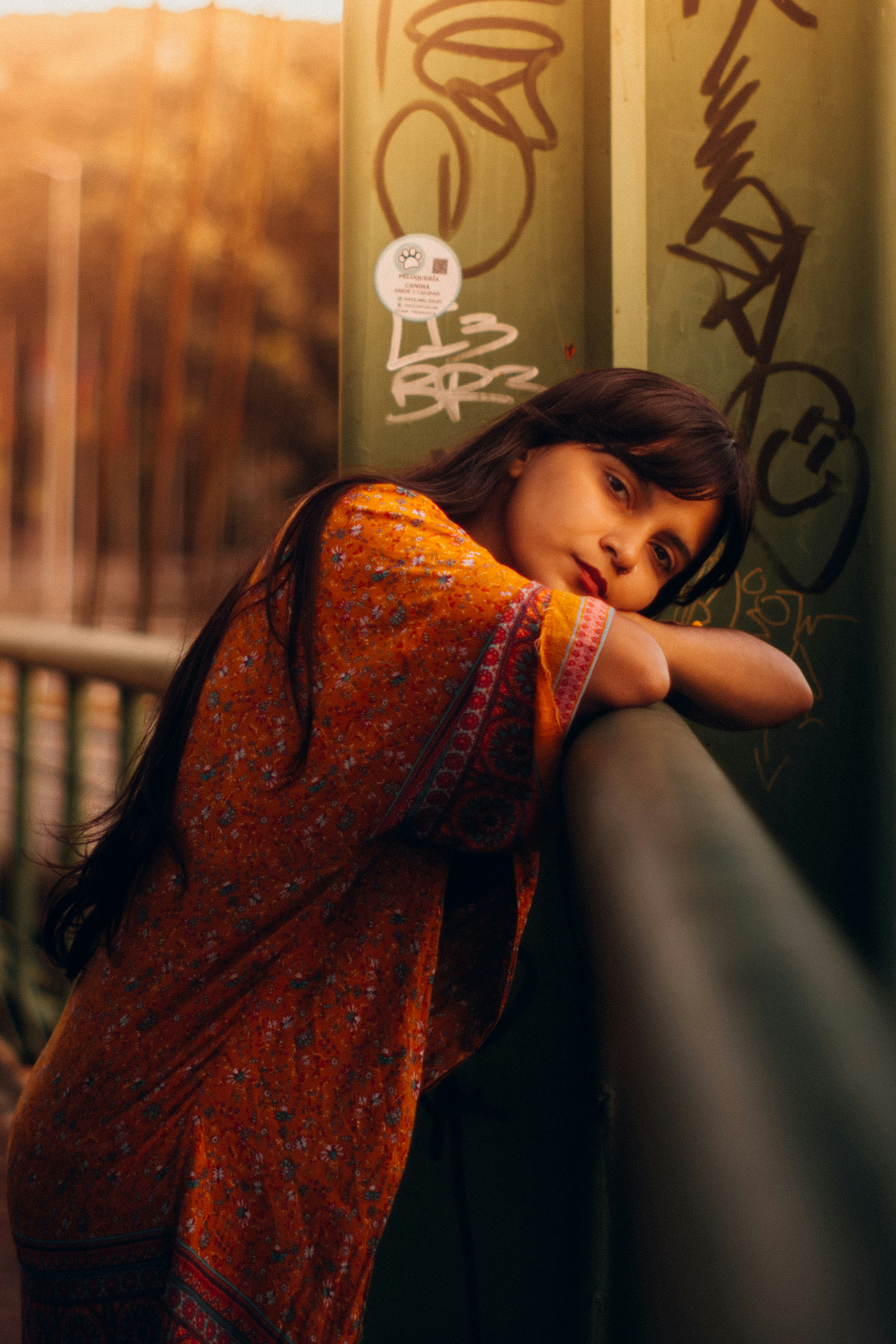 Emerging from the Warm Graffiti Corridor