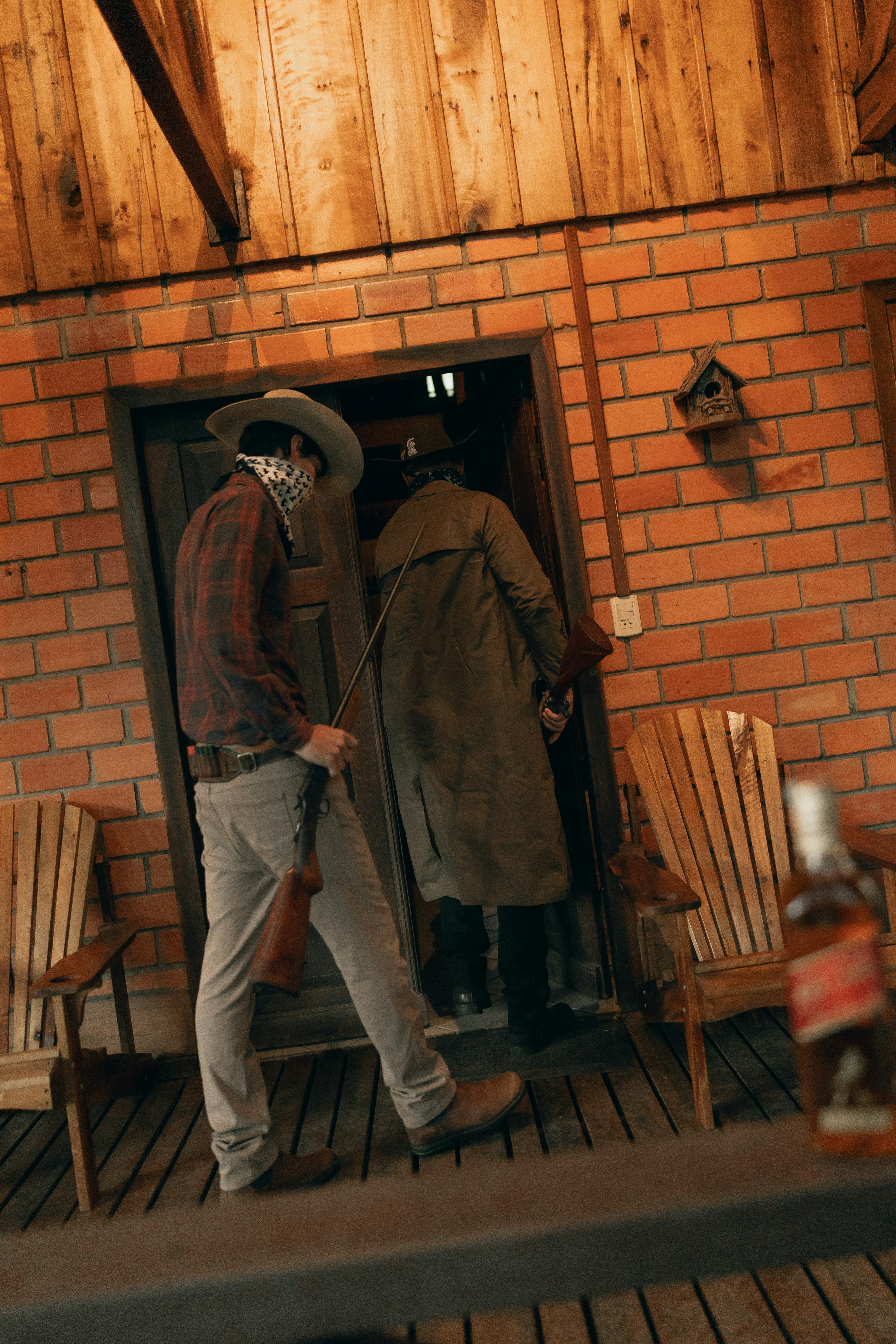 Boots, Bandanas, and a Back Door: Cowboys Enter the Cabin