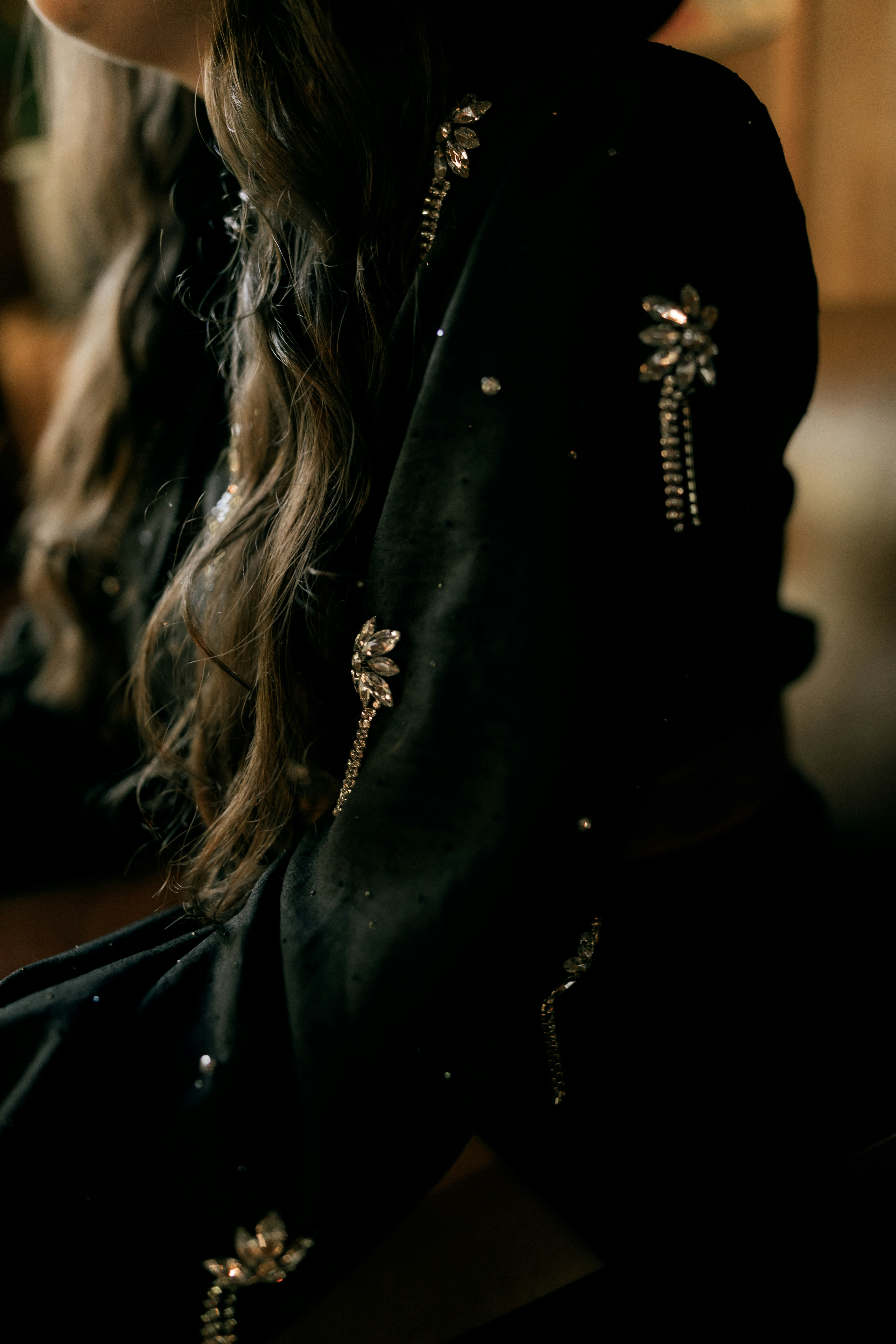 Embellished Velvet: A Quiet Portrait of Midnight Garments