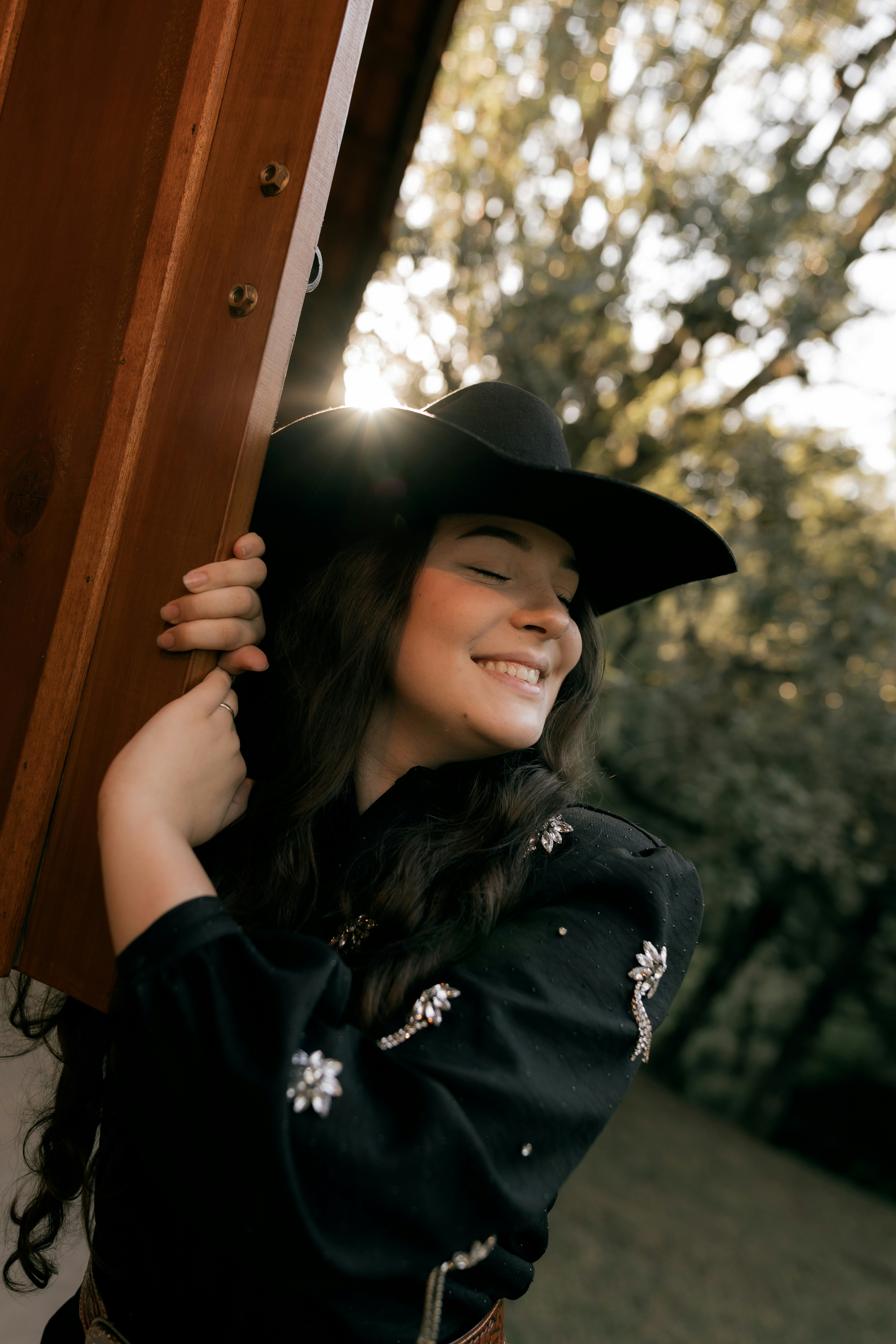 Sunlit Smile: A Moment at the Edge of the Playful Structure