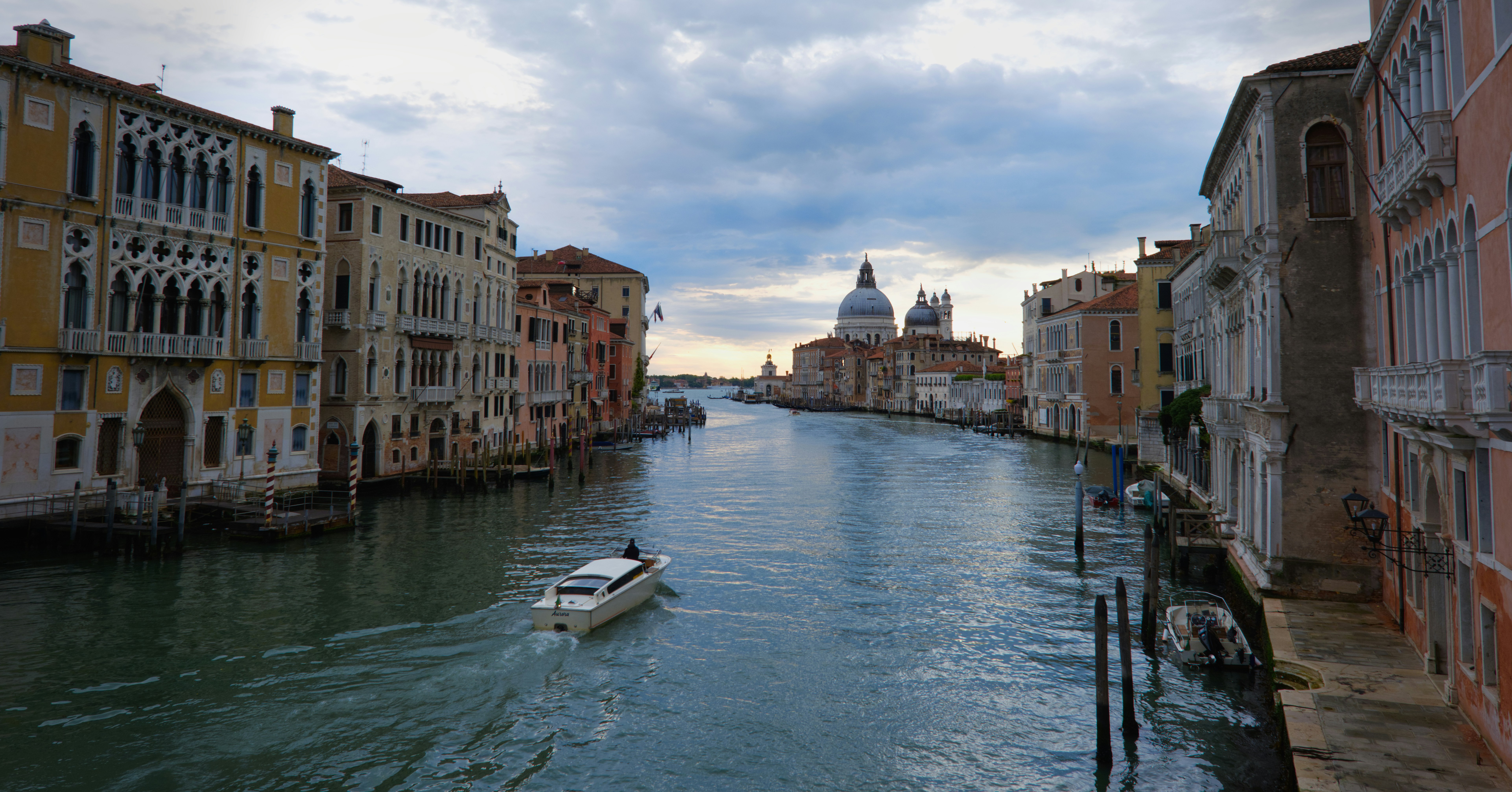 Crossing the Grand Canal: Venice at Dusk