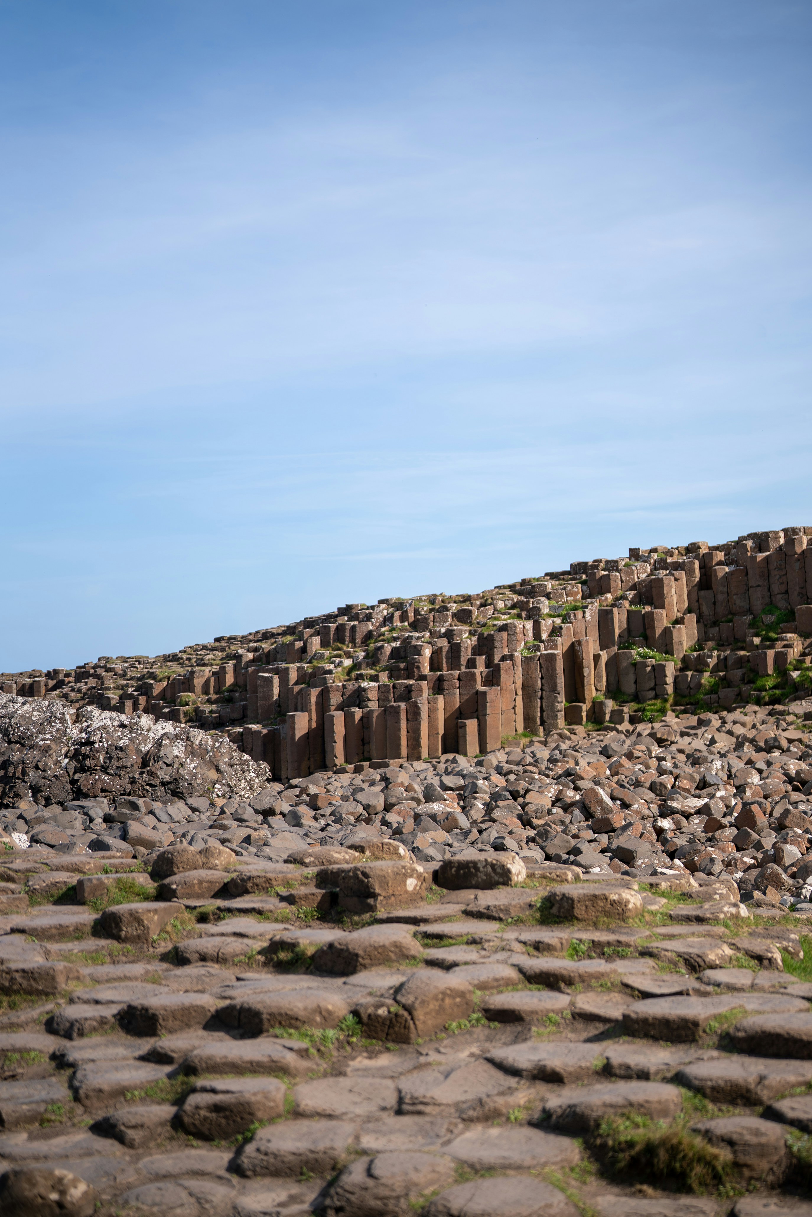 Stone Staircase to the Sea: A Field of Columnar Giants
