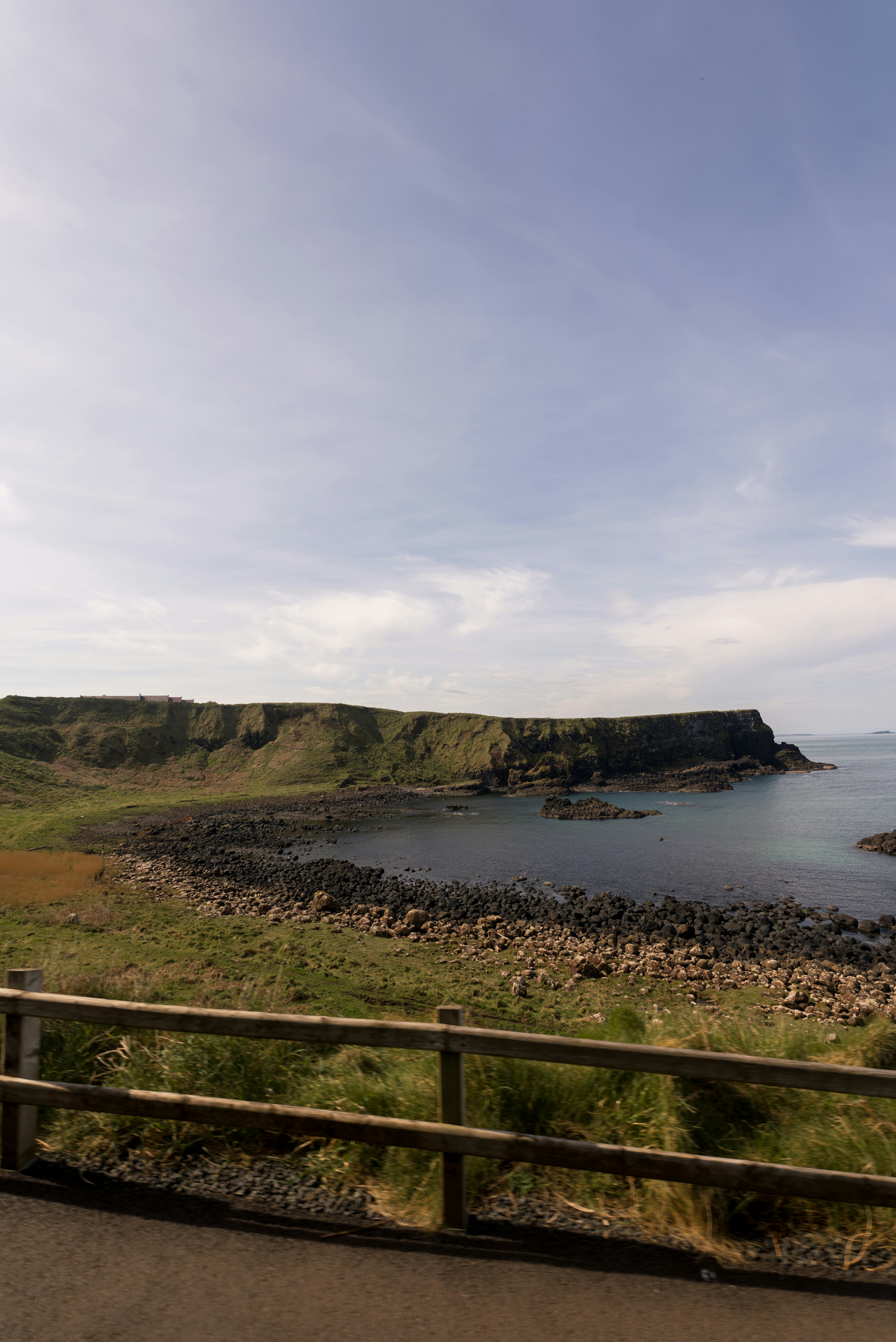 Cliffside Coastal Road Overlook at Dusk