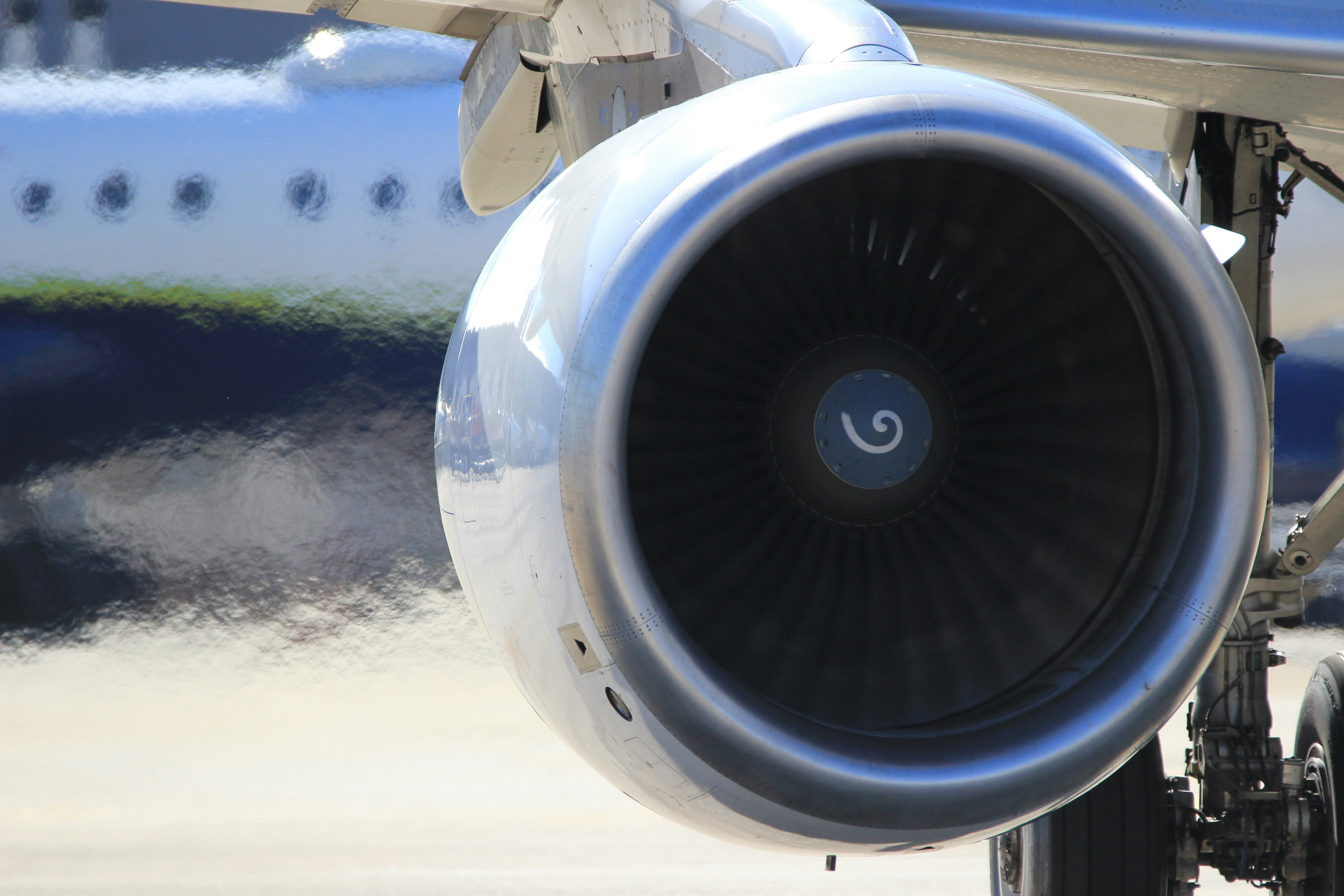 Engine Heartbeat: Close-Up On a Jet Engine In Ground Run