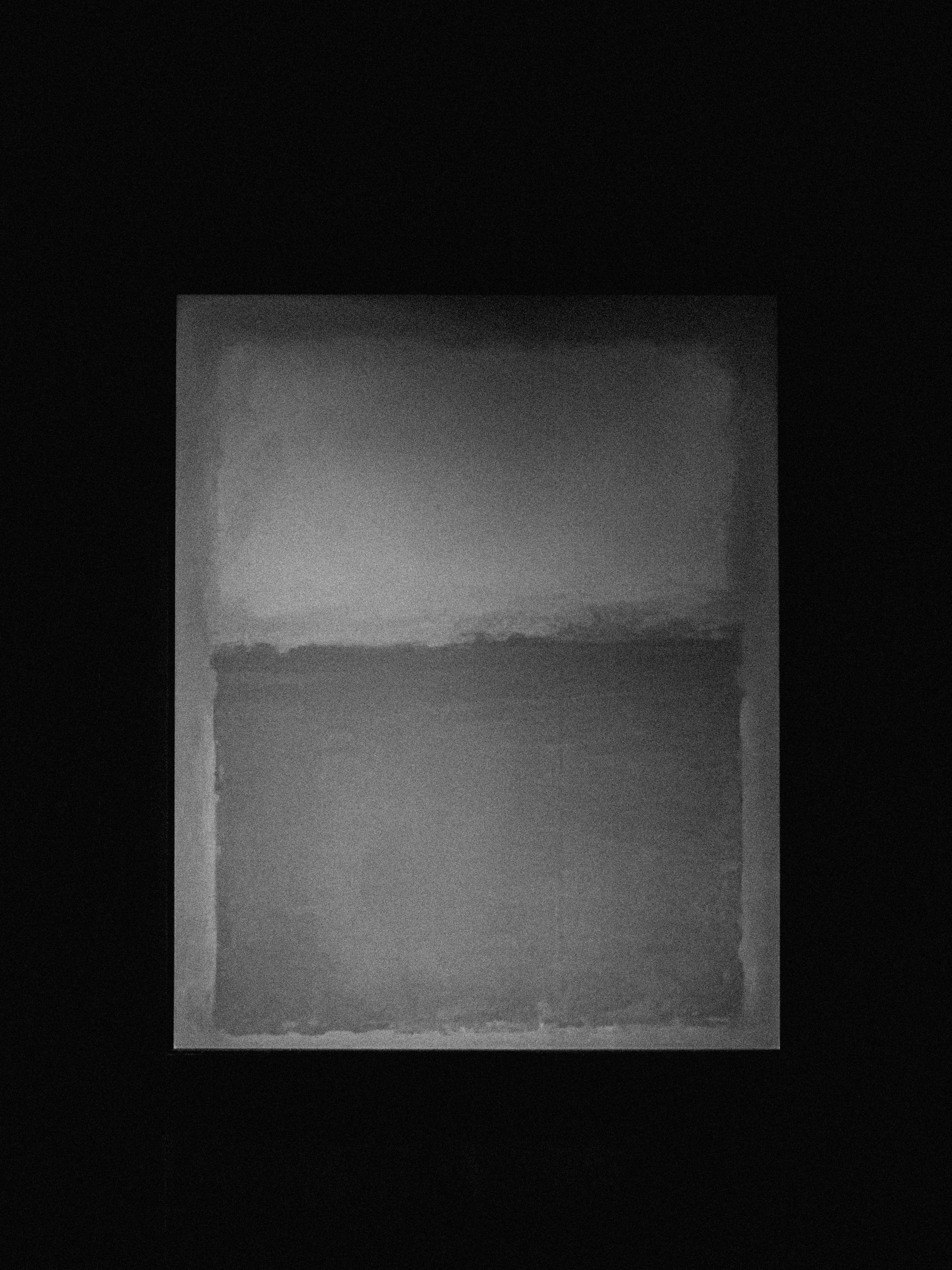 Untitled Monochrome Window: A Quiet Sliver of Light