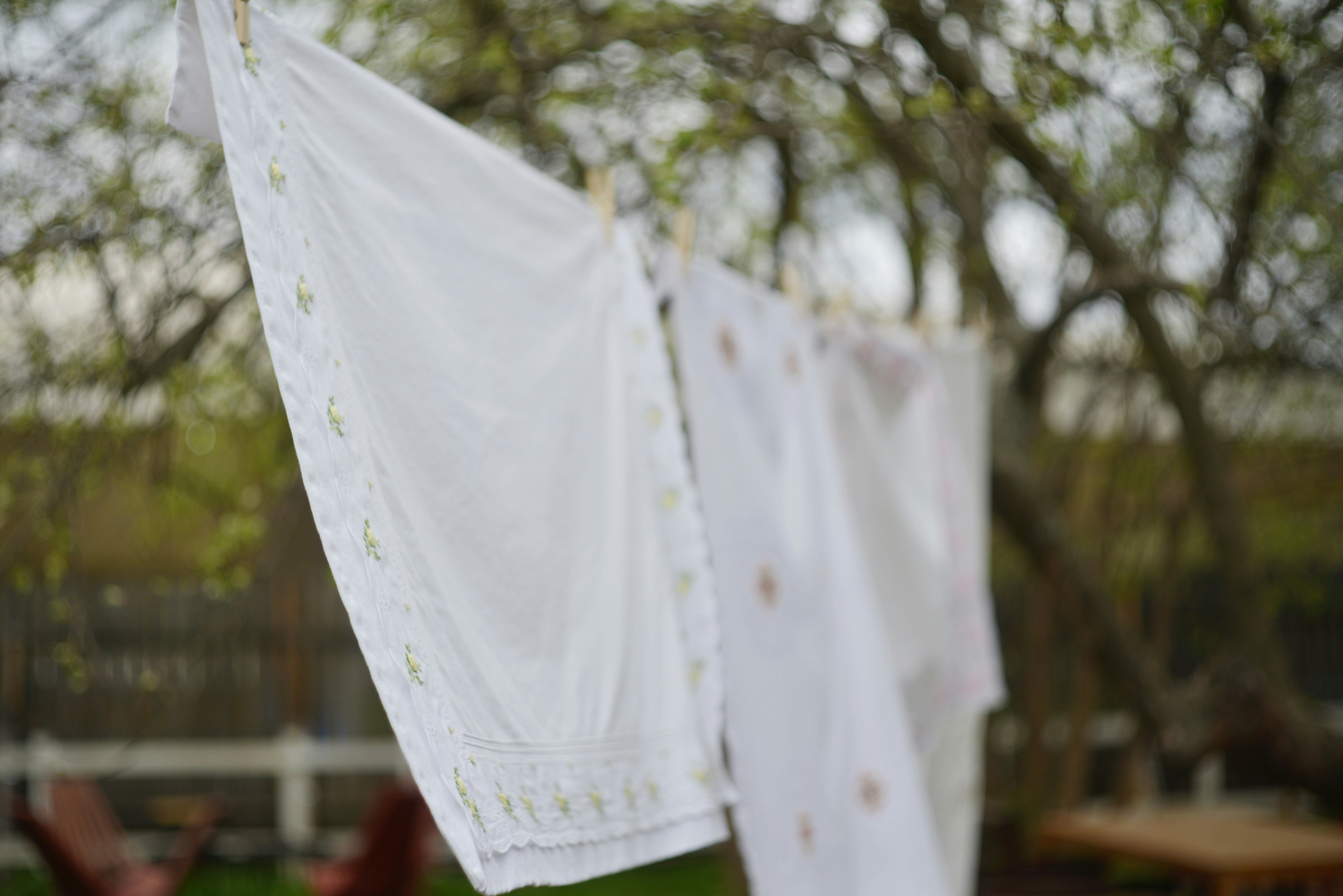 White Linen on a Gentle Breeze