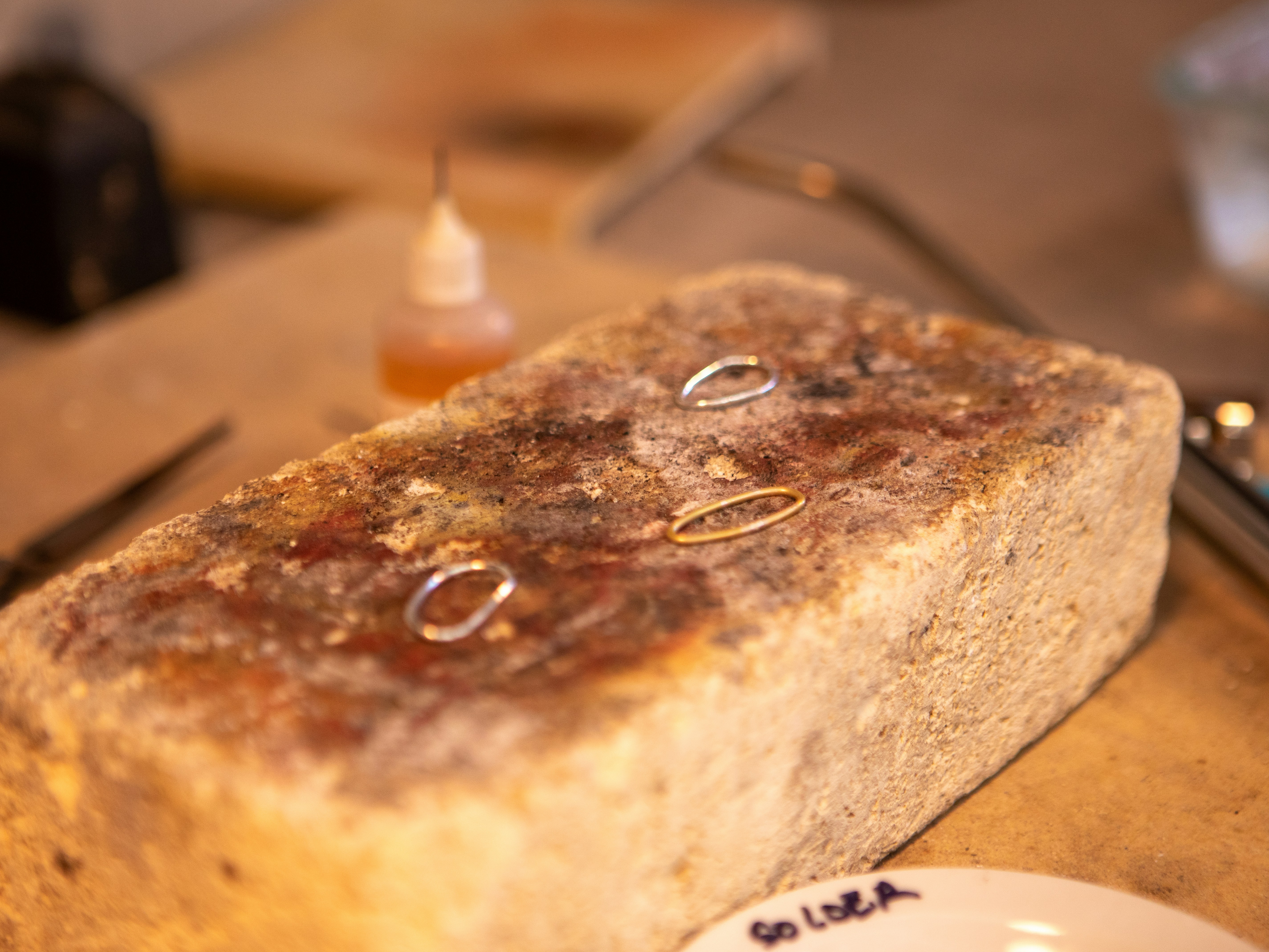 Charred Loaf Studio: Scent of Baking Metal and Rings