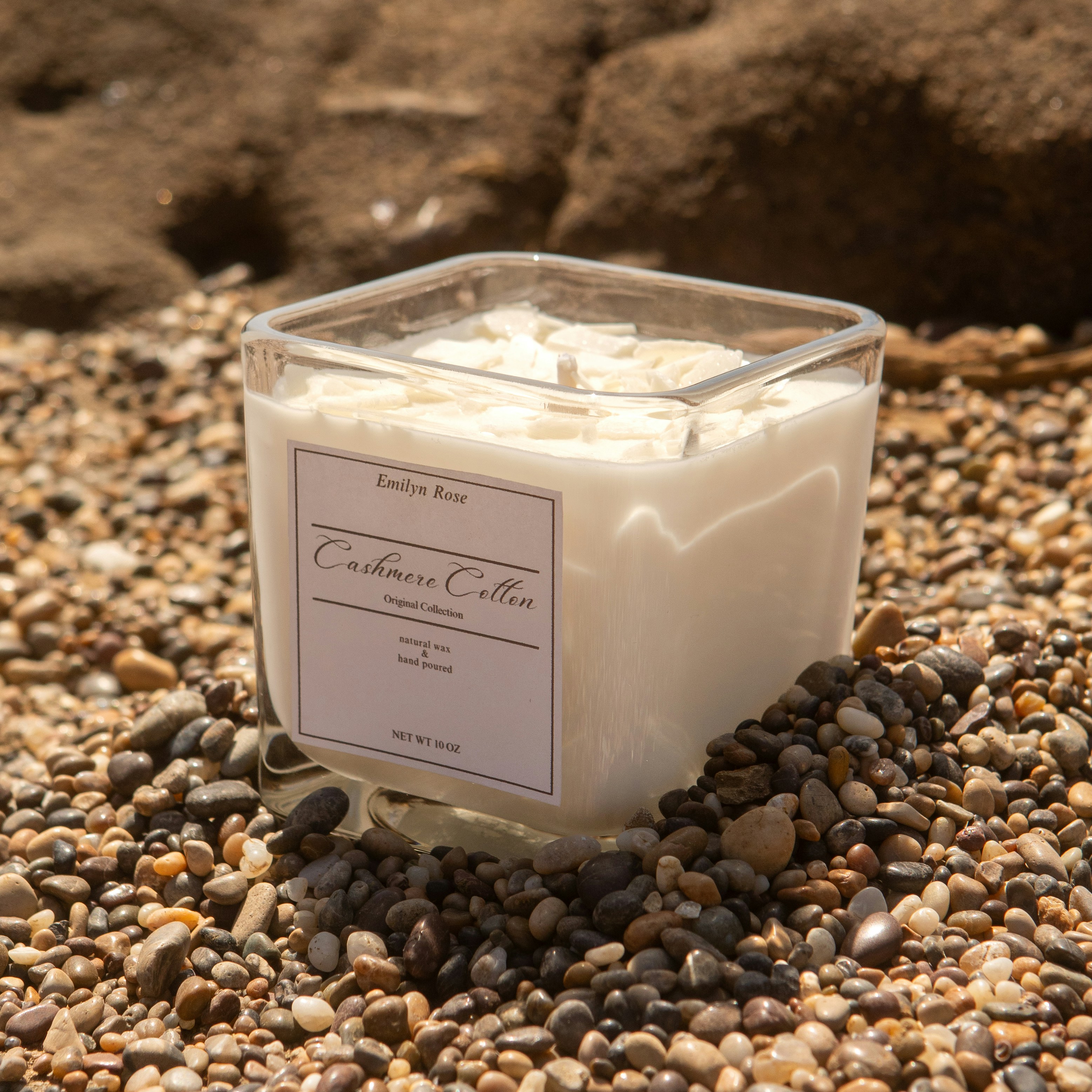 Mistress of the Pebble Beach: Cashmere Glow Candle