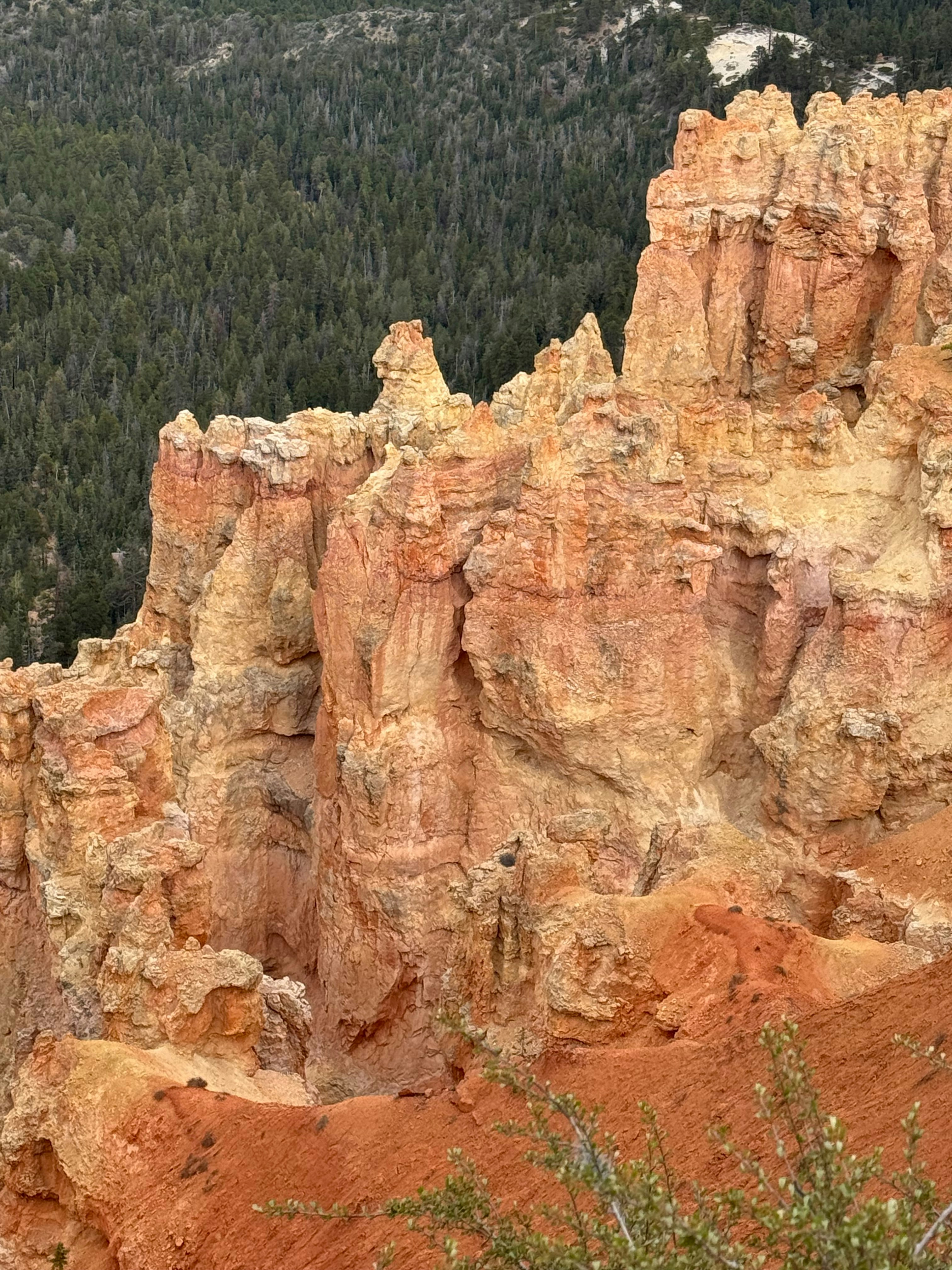 Sunset Carved Cliffs: Rust-Orange Canyon Towers