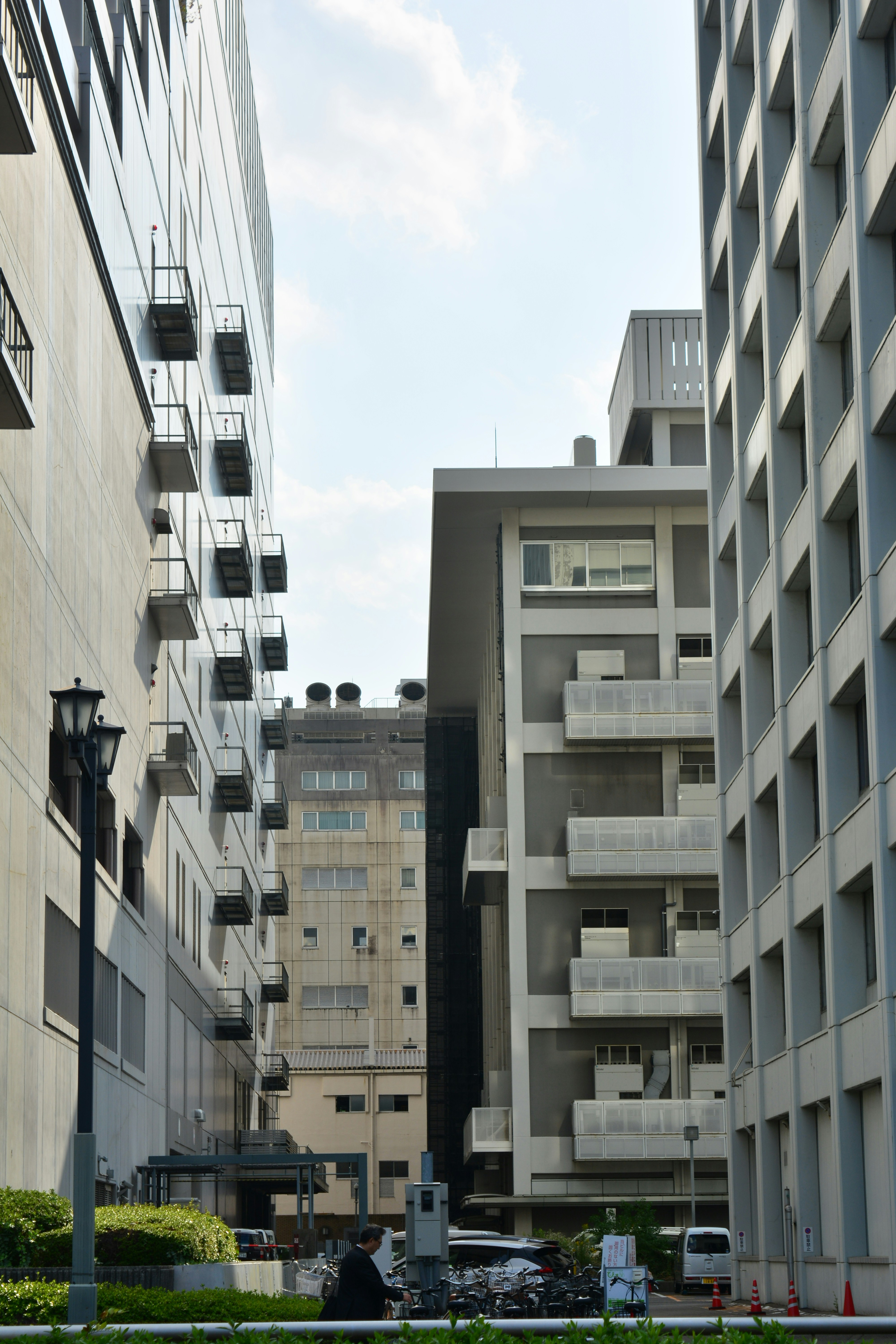 Urban Canyon: A Quiet Moment Between Towers