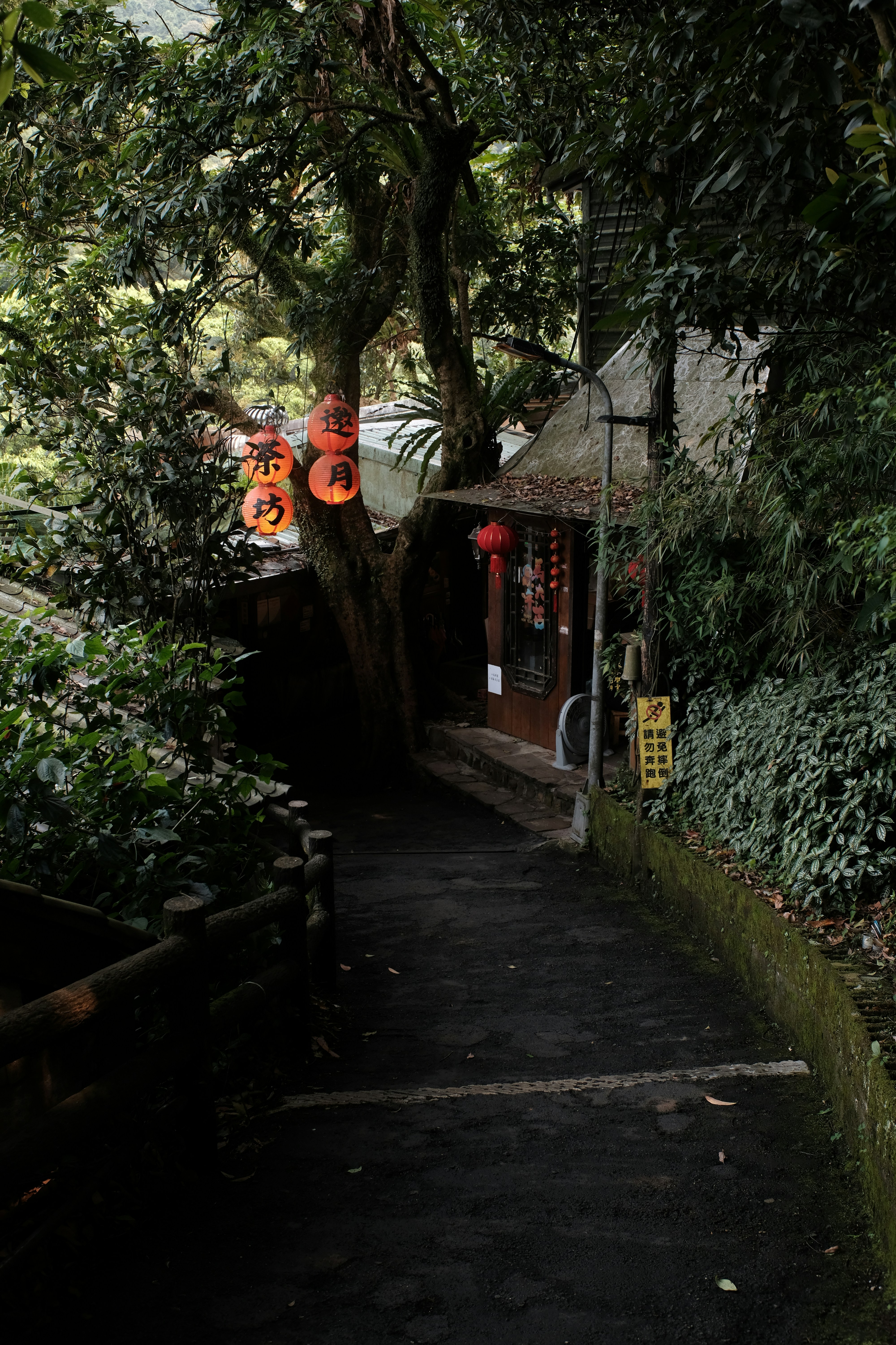Lanterns and Stone Steps: A Quiet Descent into the Old Street