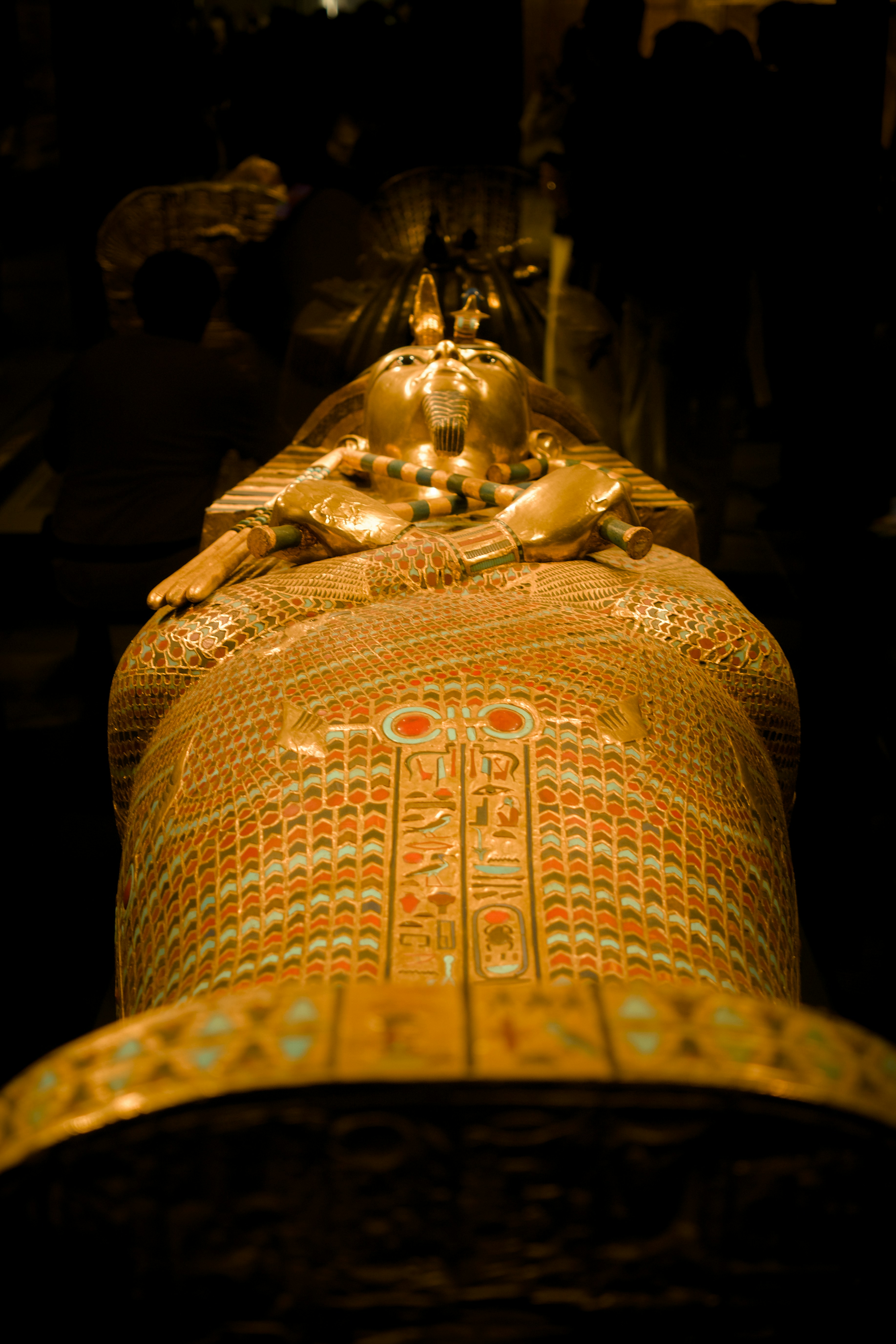 Pharaoh's Gaze: An Ancient Egpytian Sarcophagus Reimagined